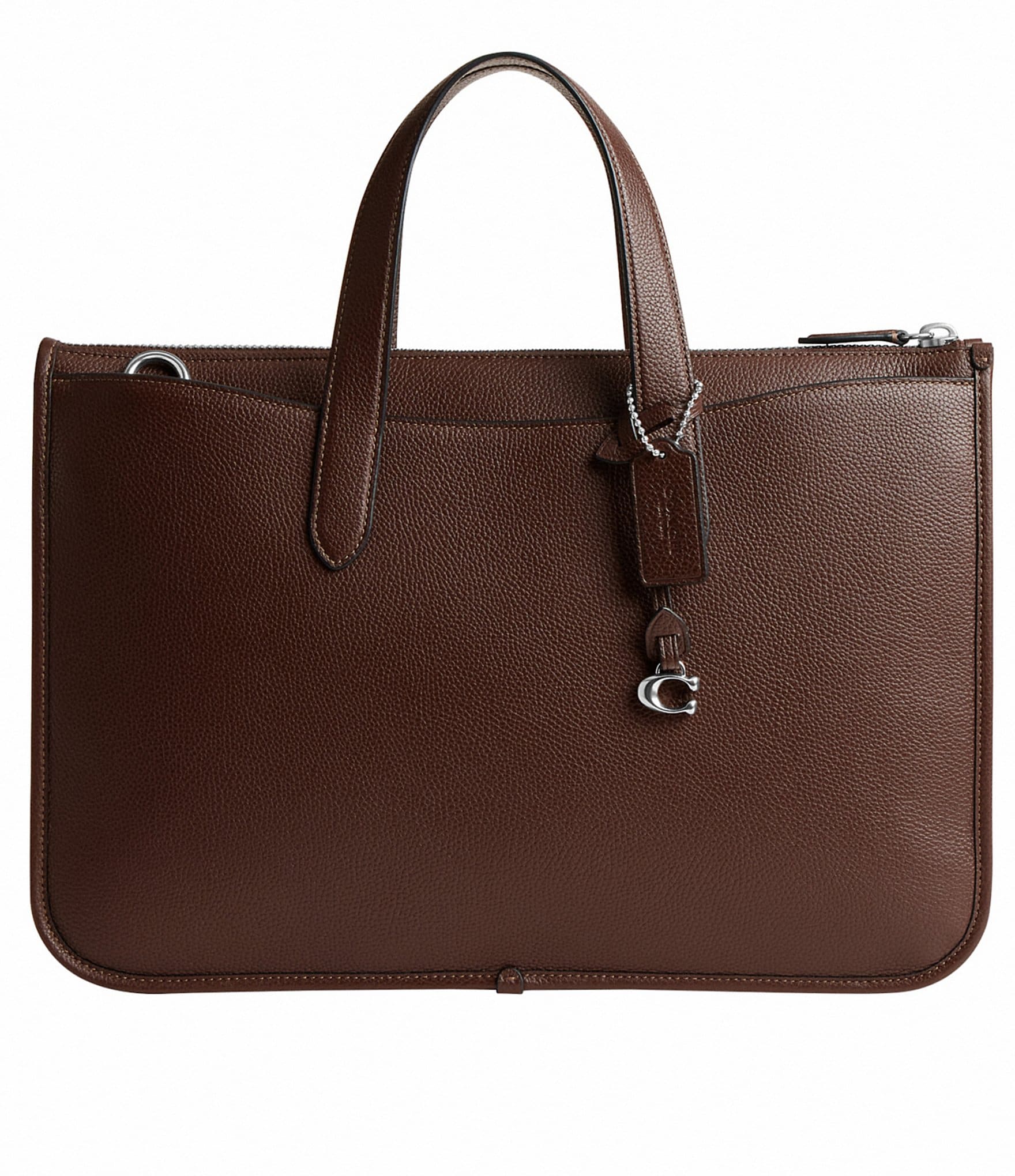 COACH Polished Pebble Isaac Workbag | Dillard's