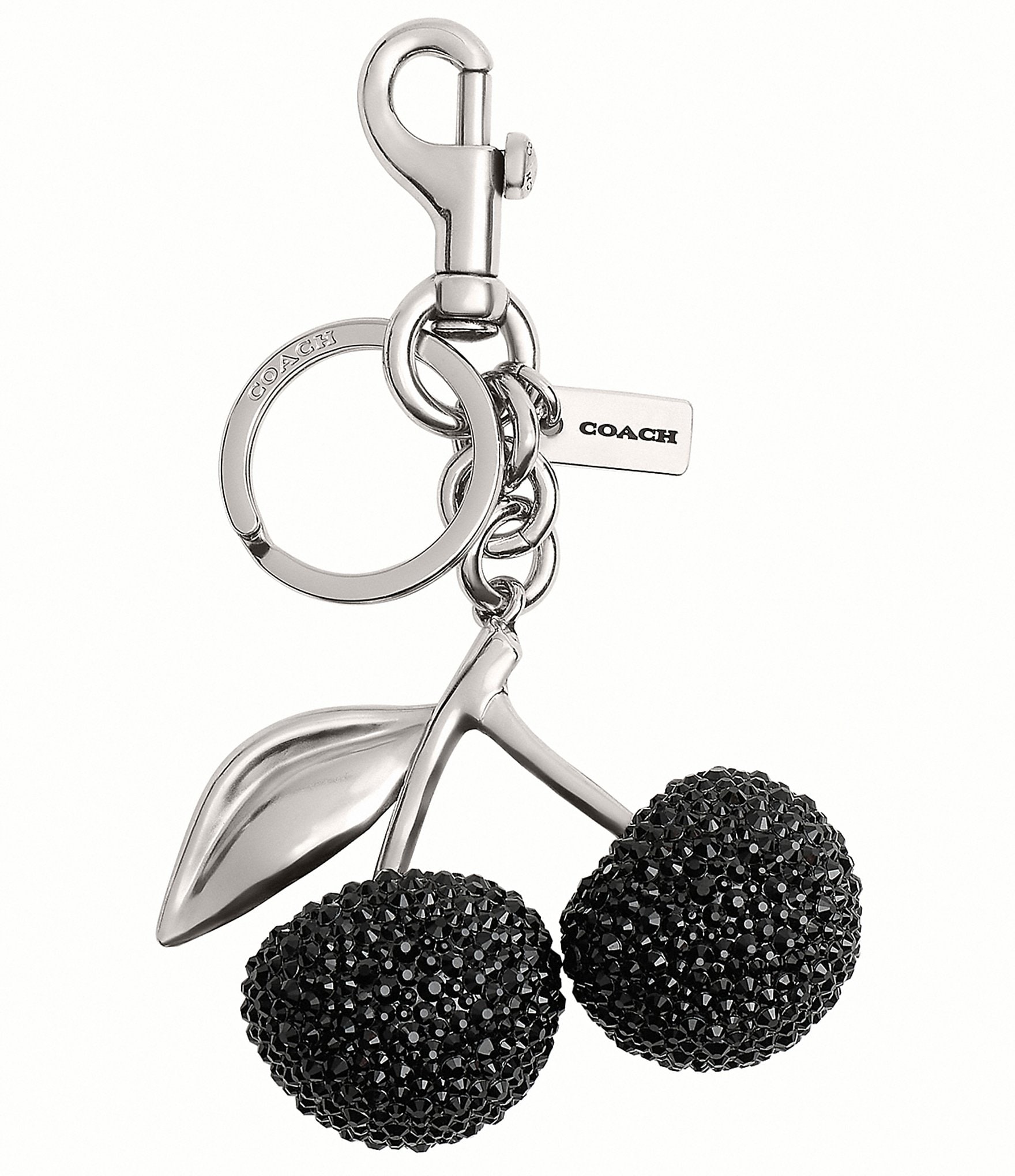 COACH Small Crystal Cherry Charm | Dillard's