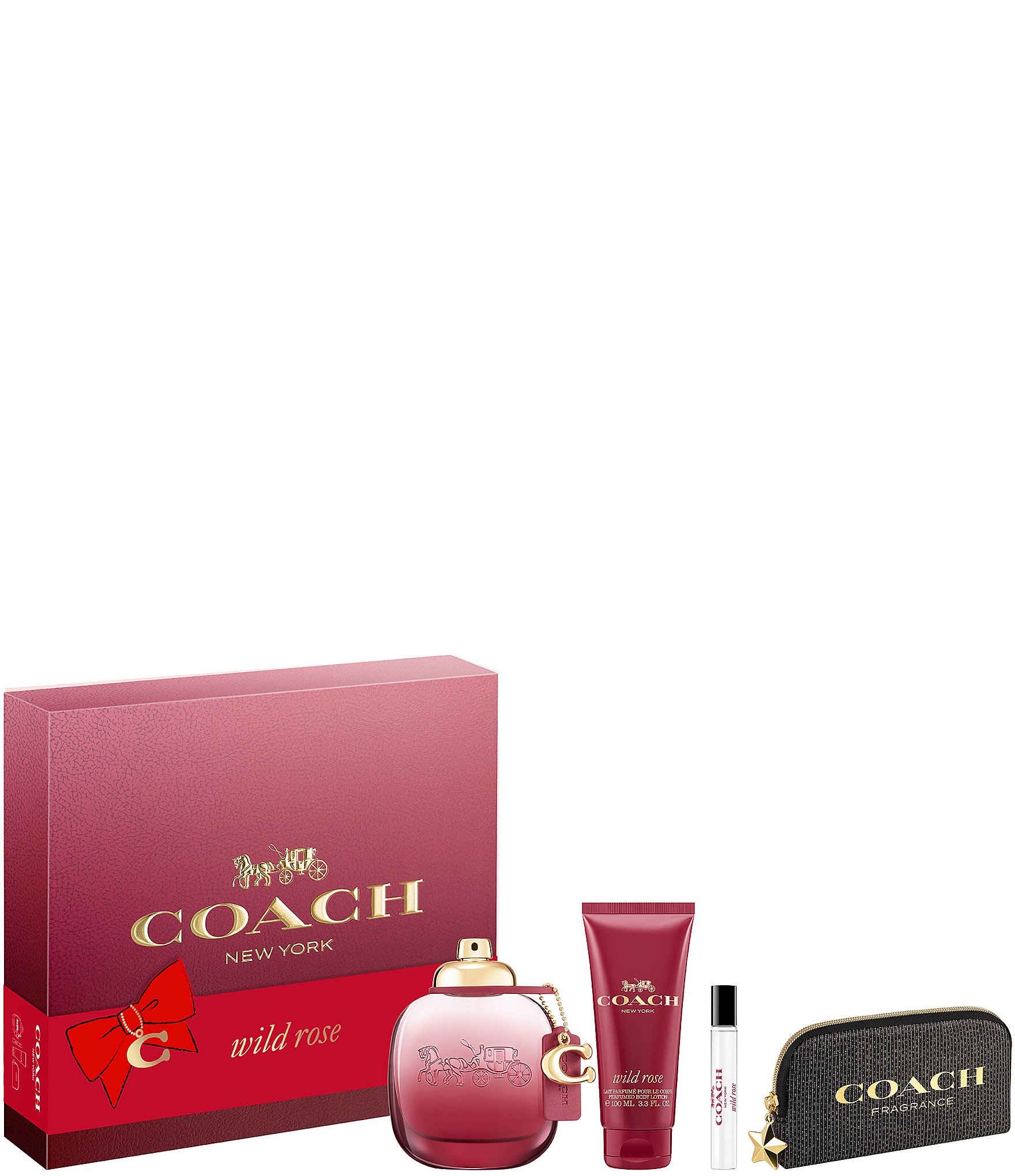 COACH Wild Rose Eau de Parfum Fragrance 4-Piece Gift Set | Dillard's