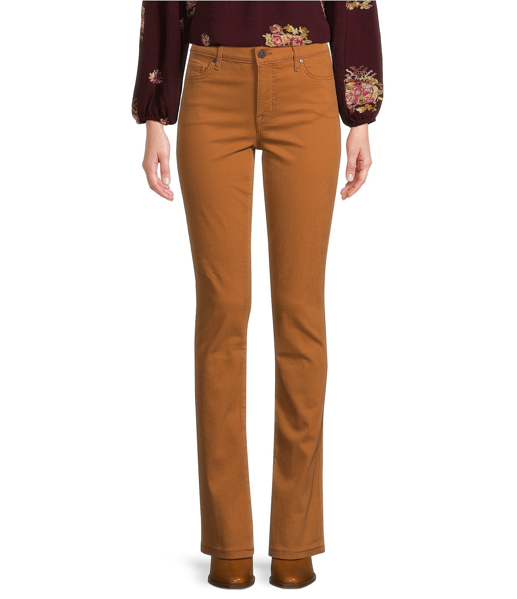 Code Bleu Chelsea Straight Core High Rise Power Pocket Jean | Dillard's