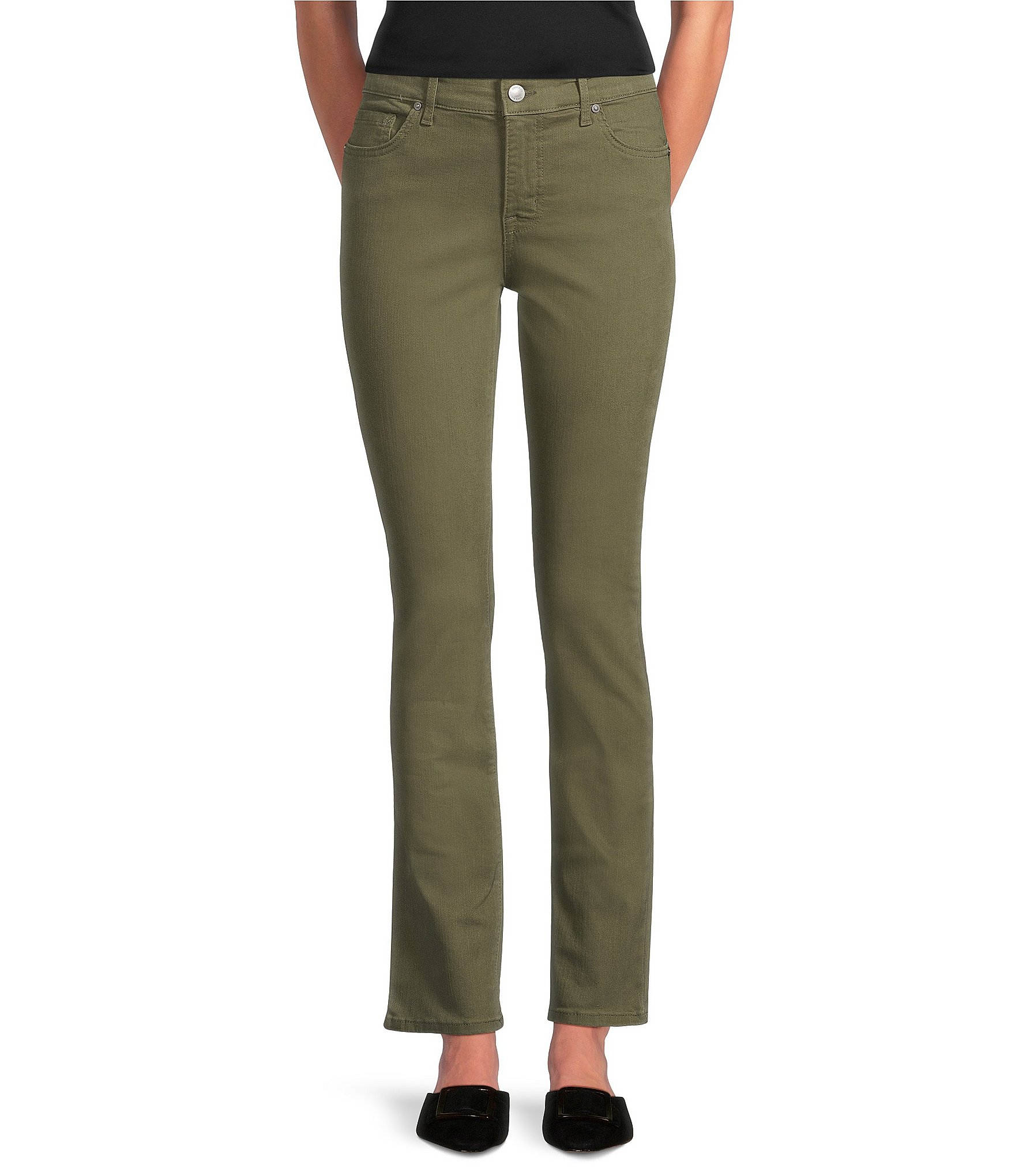 Code Bleu Chelsea Stretch Denim Straight Leg Jeans | Dillard's