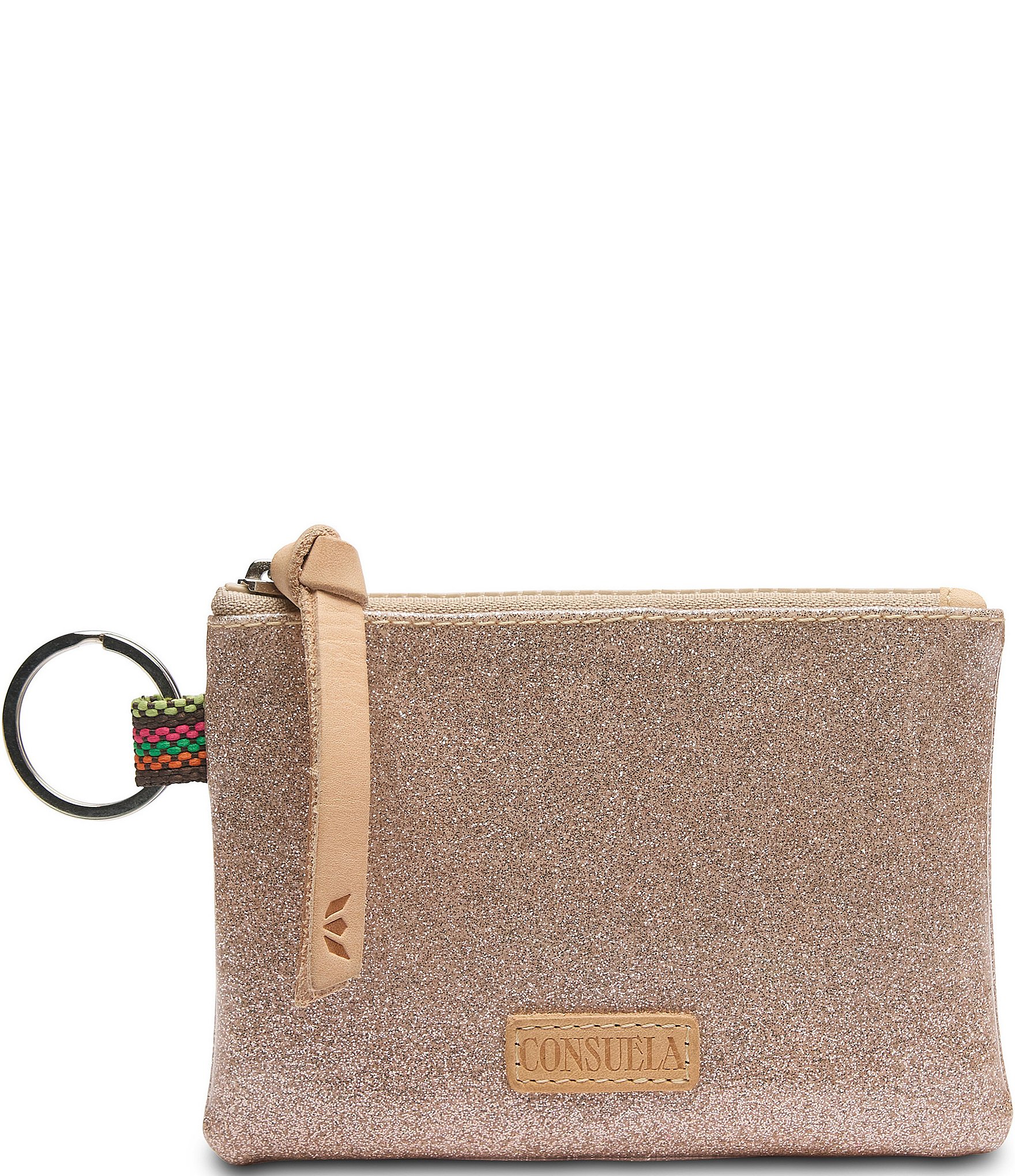Consuela Emery Glitter Coin Pouch | Dillard's