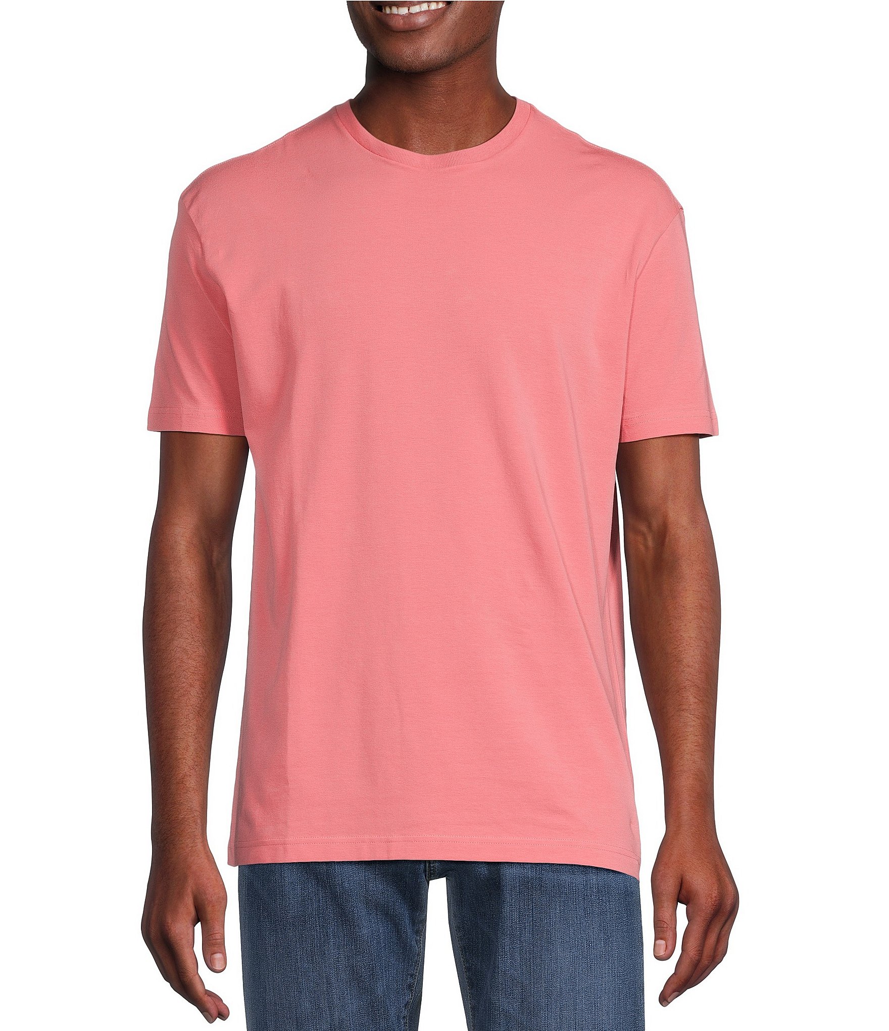 Cremieux Blue Label Short Sleeve Solid Crewneck T-Shirt | Dillard's