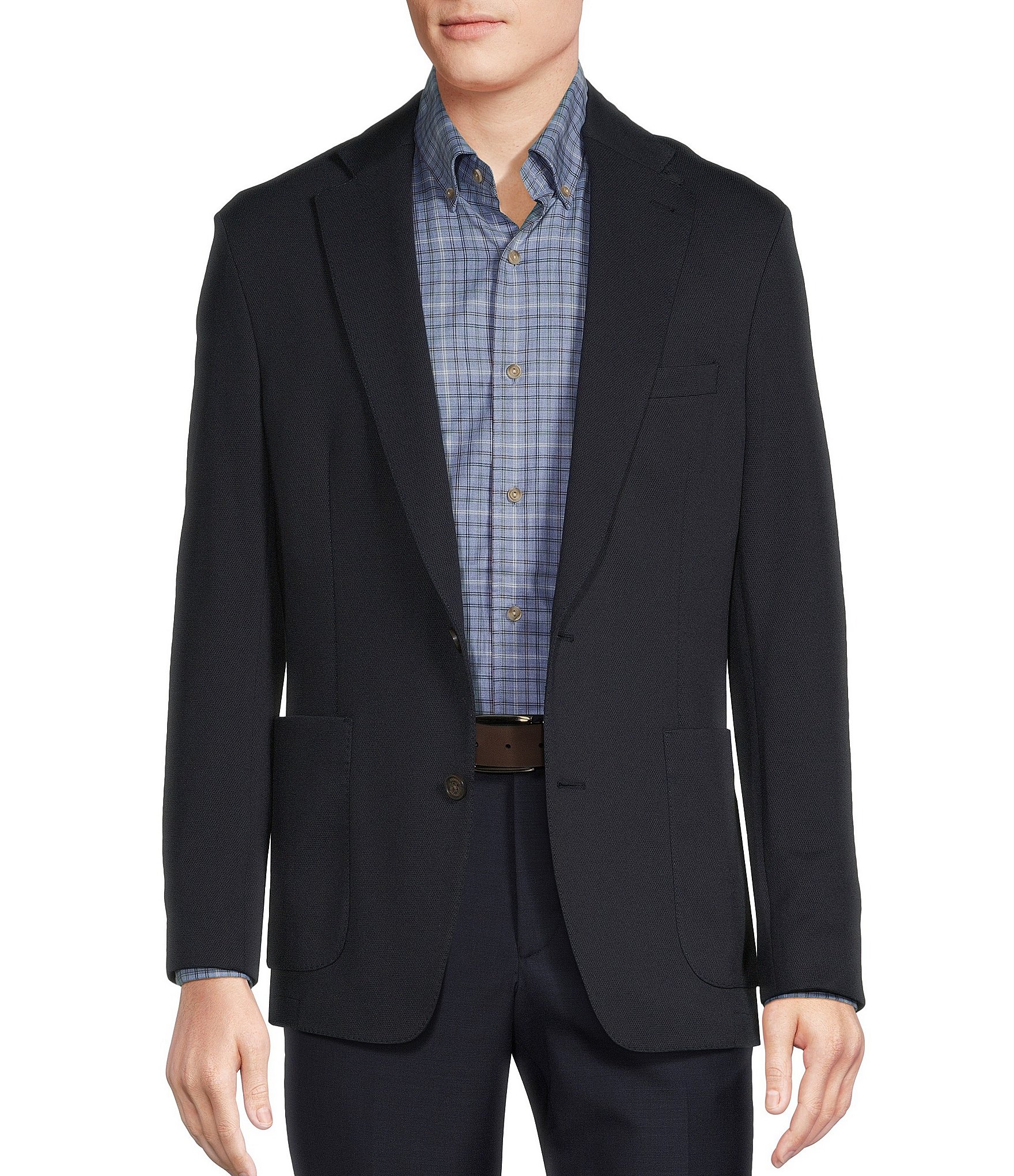 Cremieux Blue Label Solid Knit Blazer | Dillard's