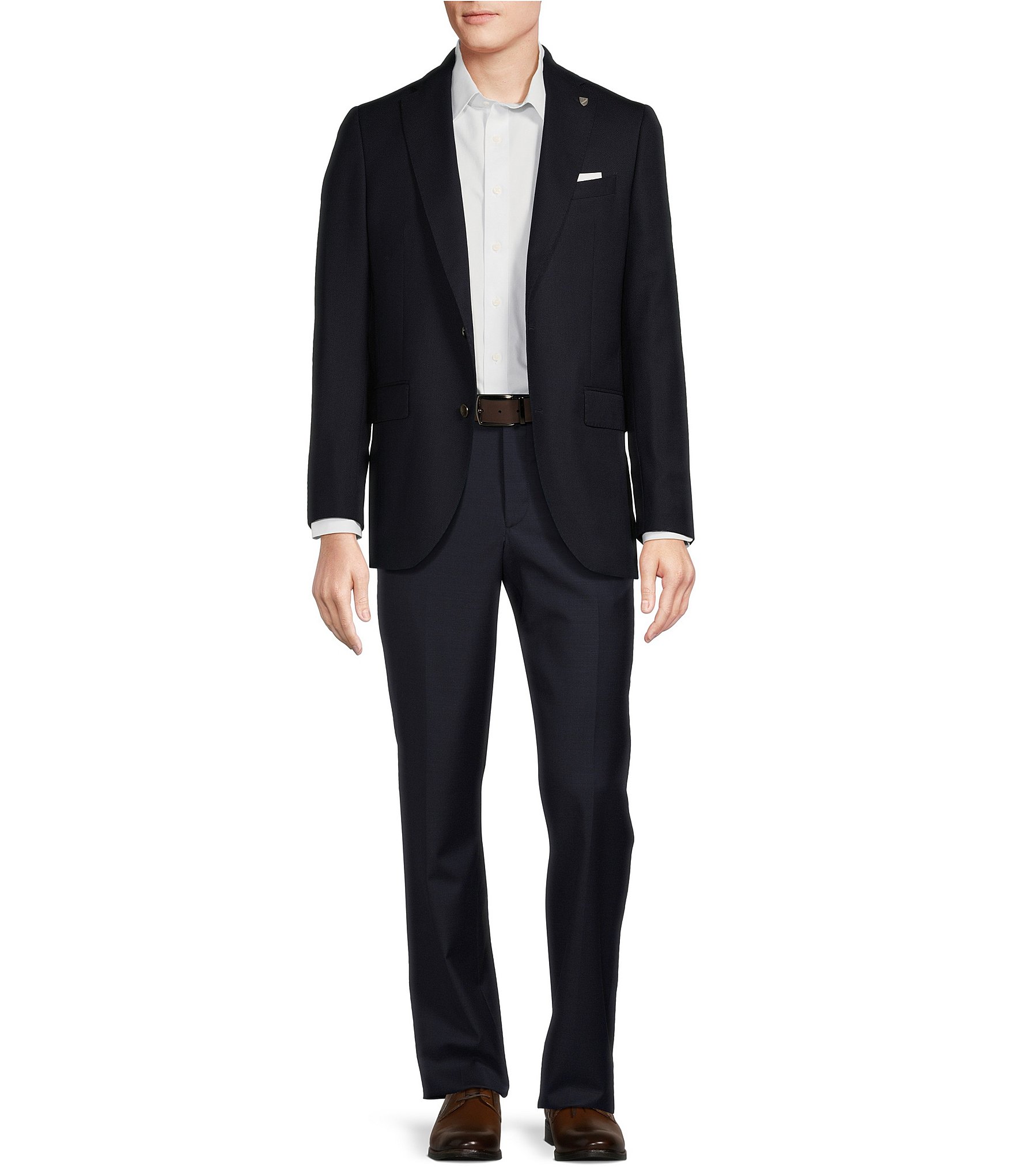 Cremieux Modern Fit Solid Hopsack Pattern Sport Coat | Dillard's