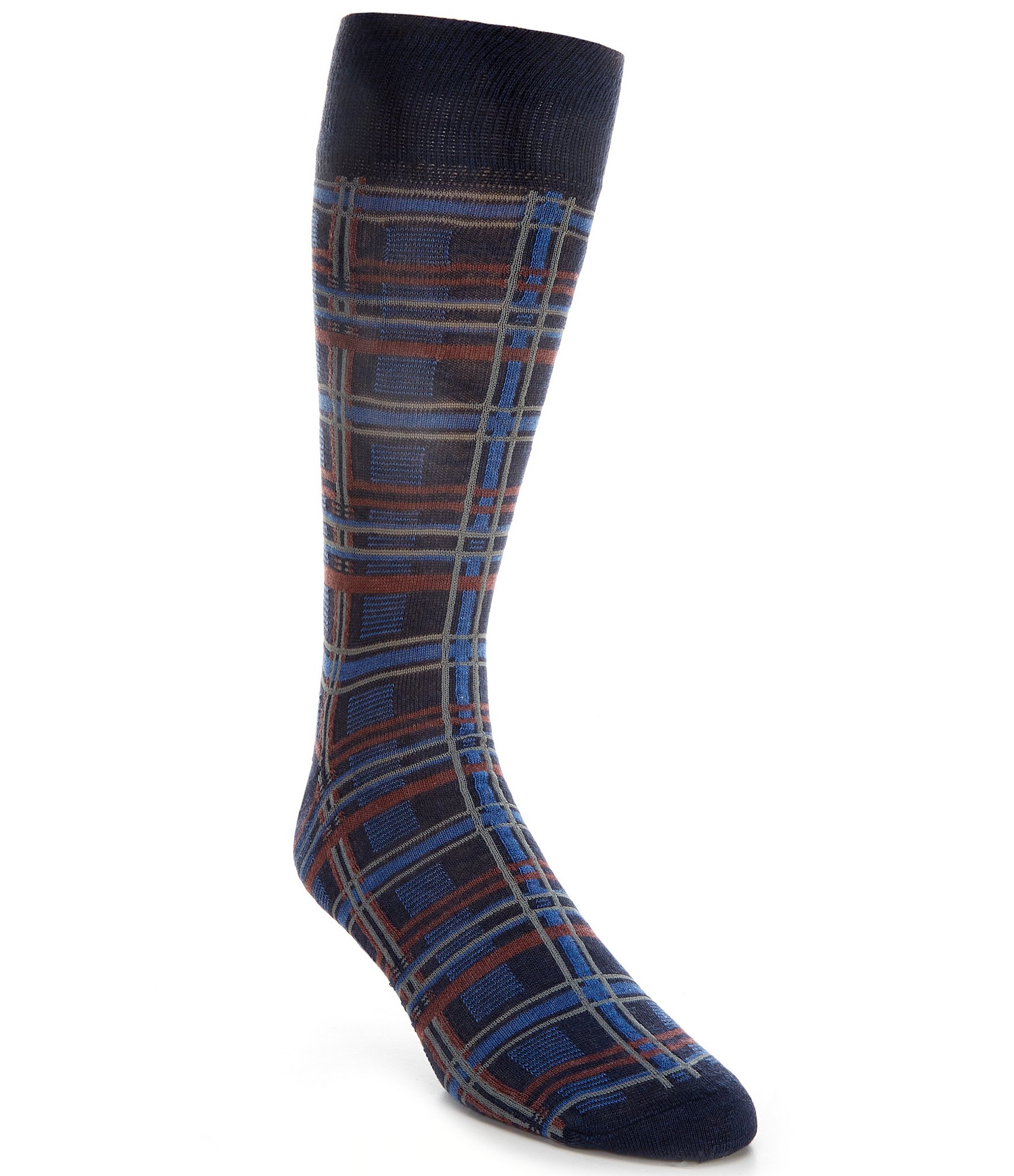 Cremieux Plaid Crew Dress Socks Dillard s