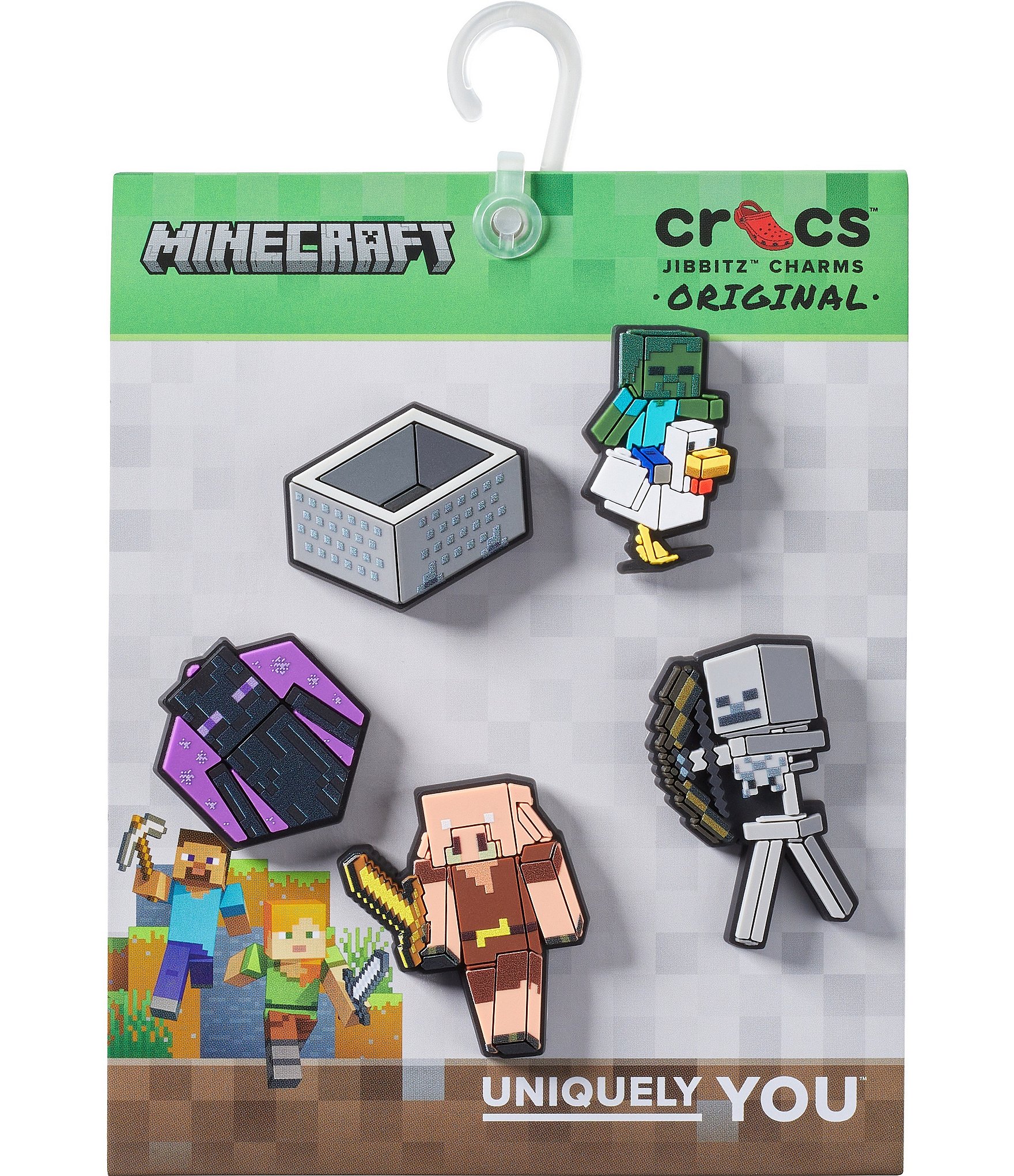 Crocs Boys' Minecraft Jibbitz™ Charms 5-Pack | Dillard's