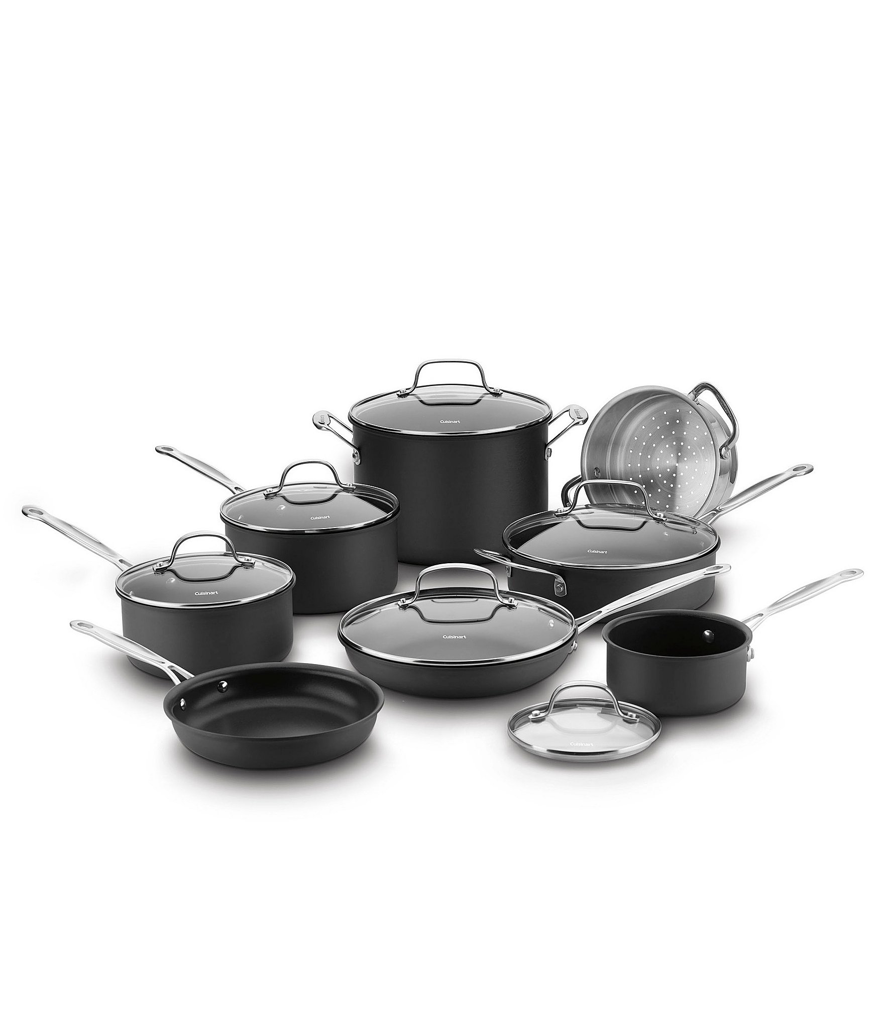 Cuisinart Chefs Classic Nonstick Hard Anodized 14 Piece Cookware Set