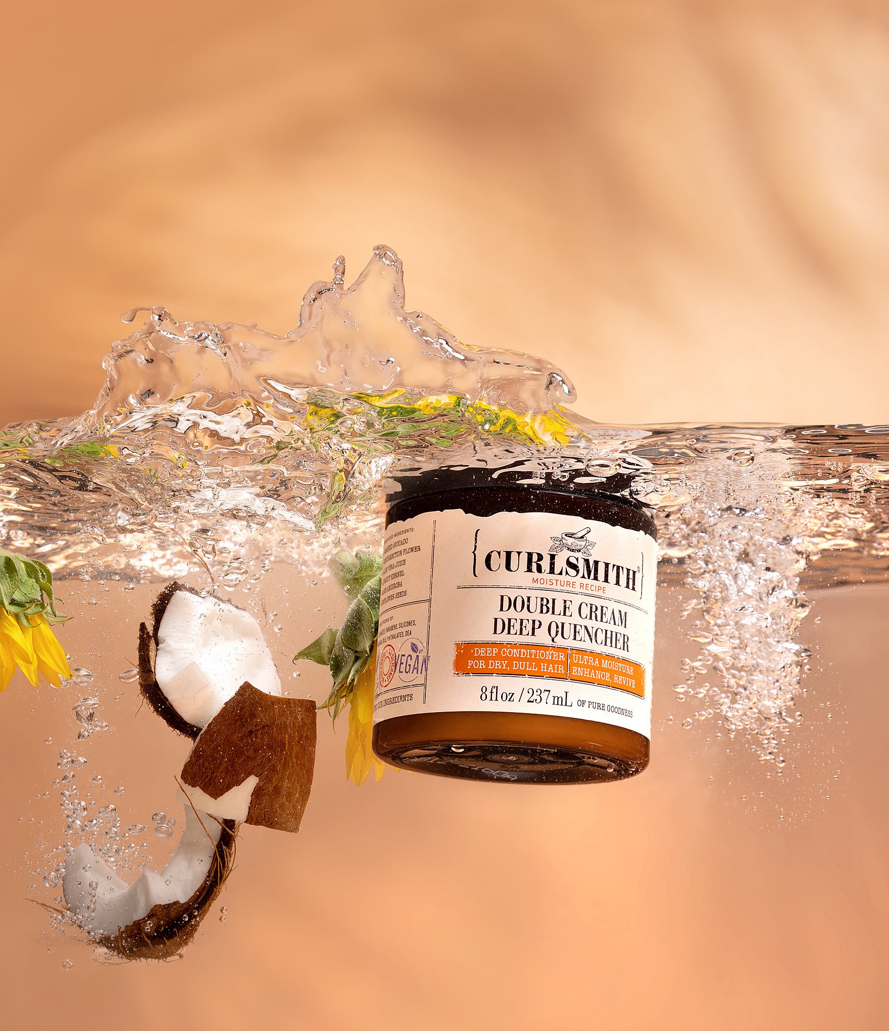 Curlsmith Double Cream Deep Quencher Deep Conditioner | Hamilton Place