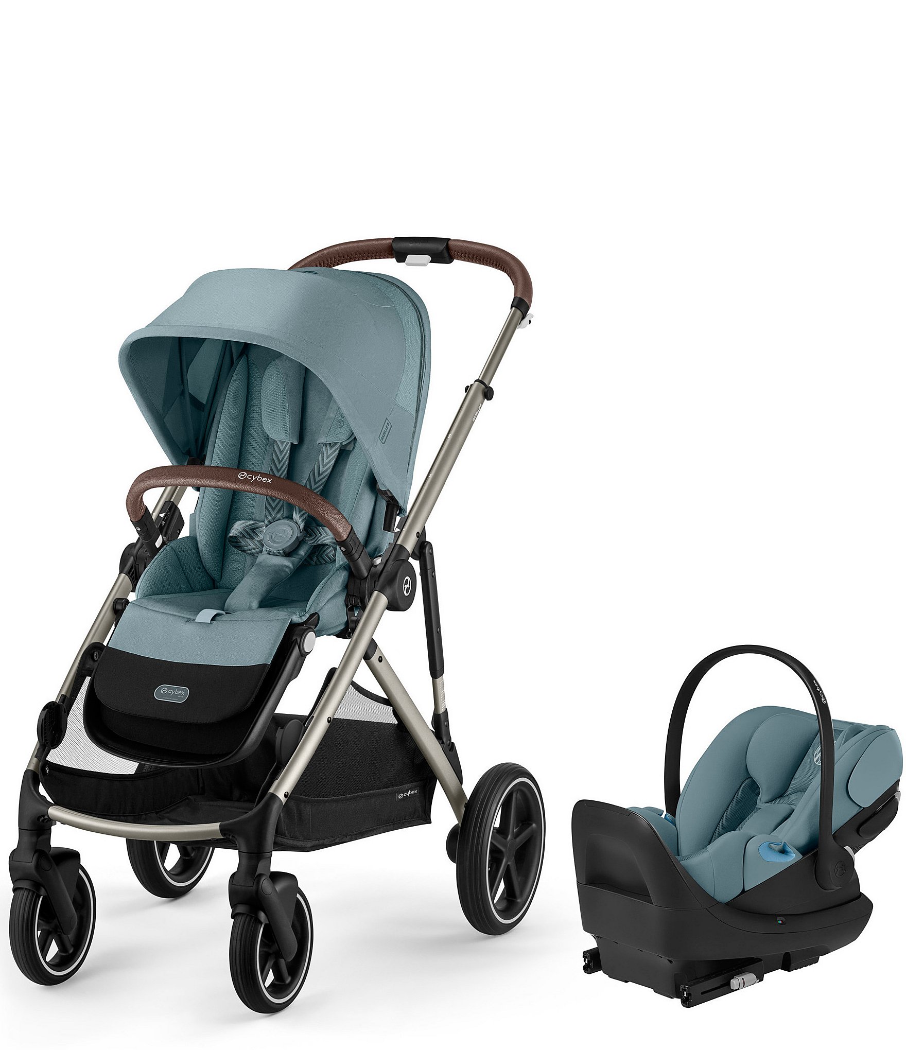 Baby Blue Prams