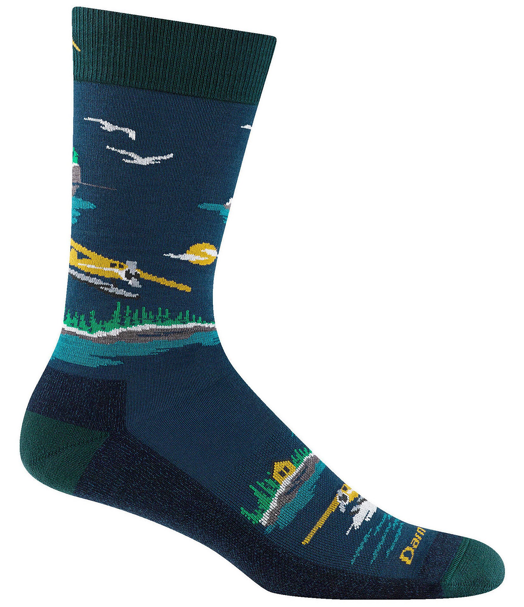 Darn Tough Float Boat Lightweight Wool Blend Crew Socks | Dillard's