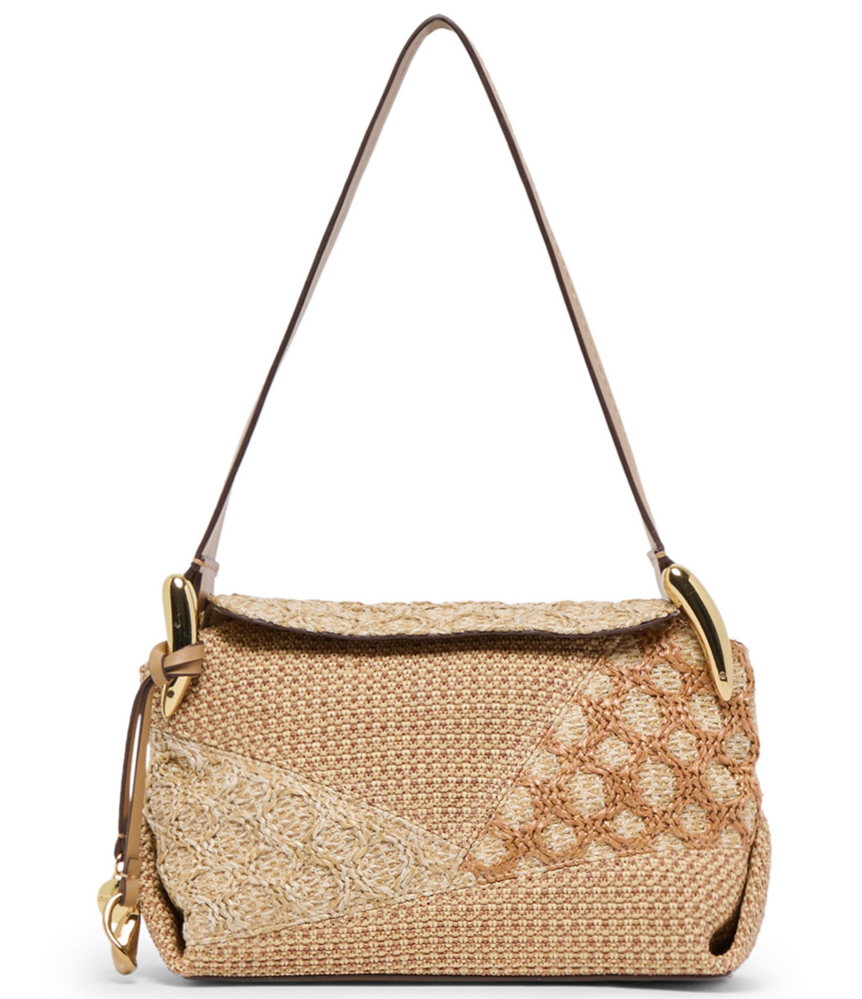 Dolce Vita Matilda Multi Raffia Shoulder Bag | Dillard's