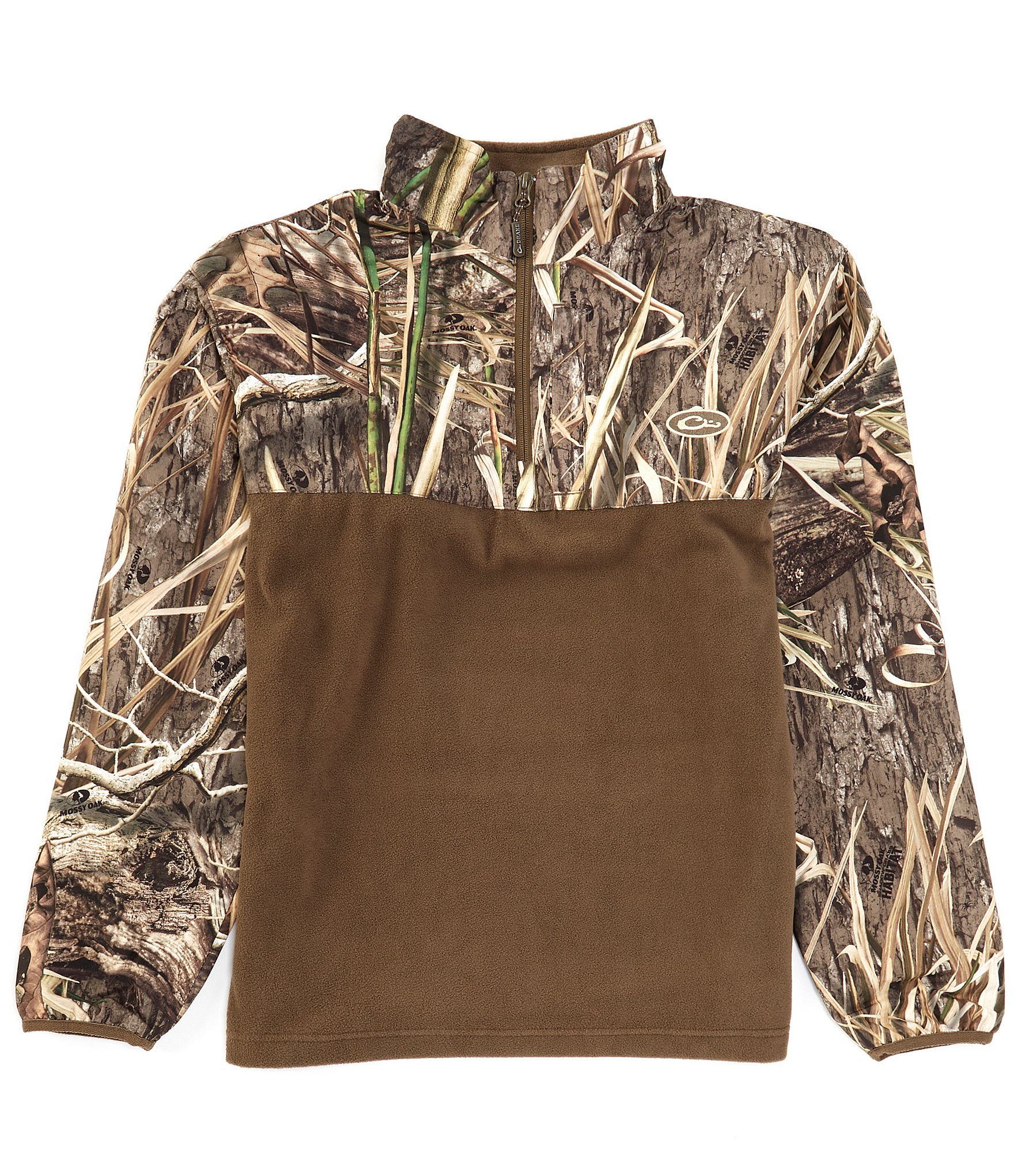 Drake Clothing Co. Quarter-Zip Refuge Eqwader Fleece Pullover | Dillard's