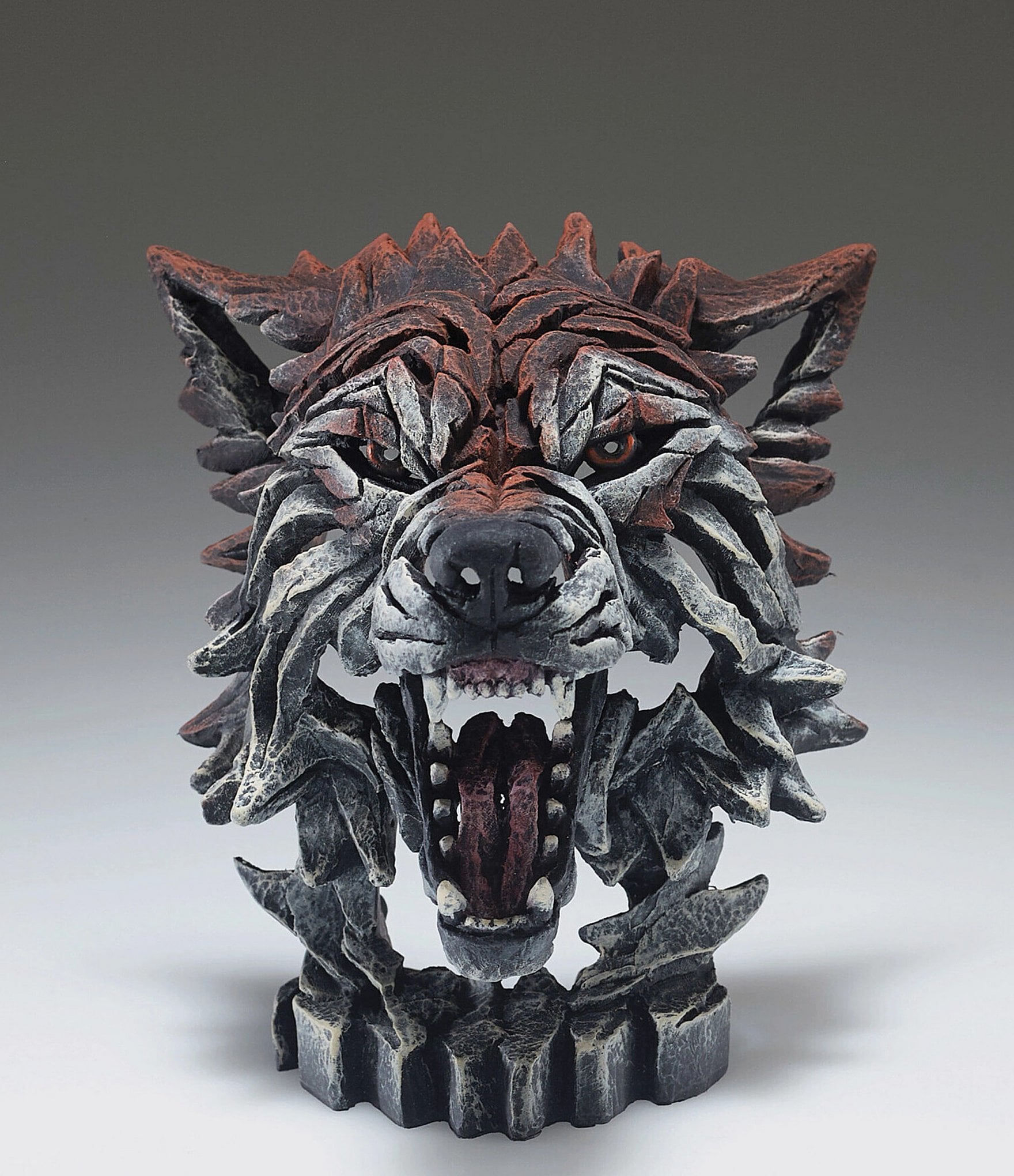 Edge Sculpture by Enesco Mini Wolf Bust Figurine | Dillard's