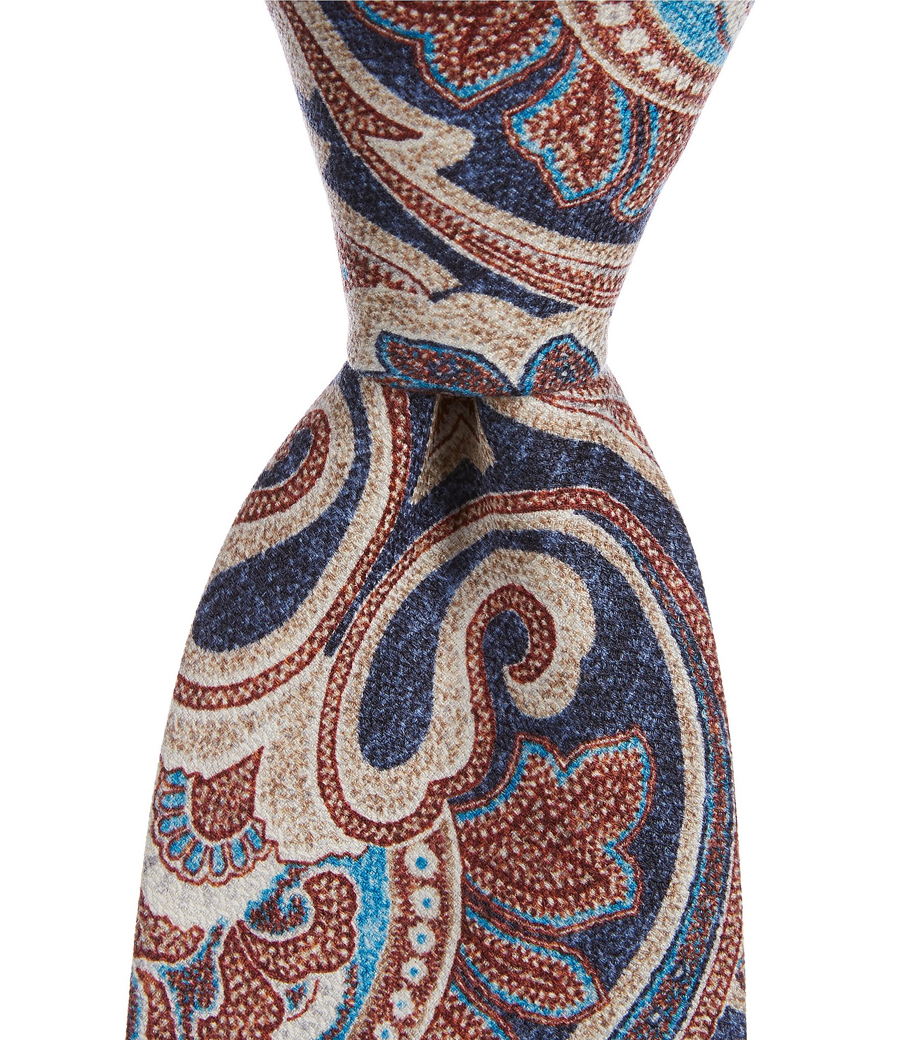 Edward Armah Grand Paisley 3.5" Silk Tie | Dillard's