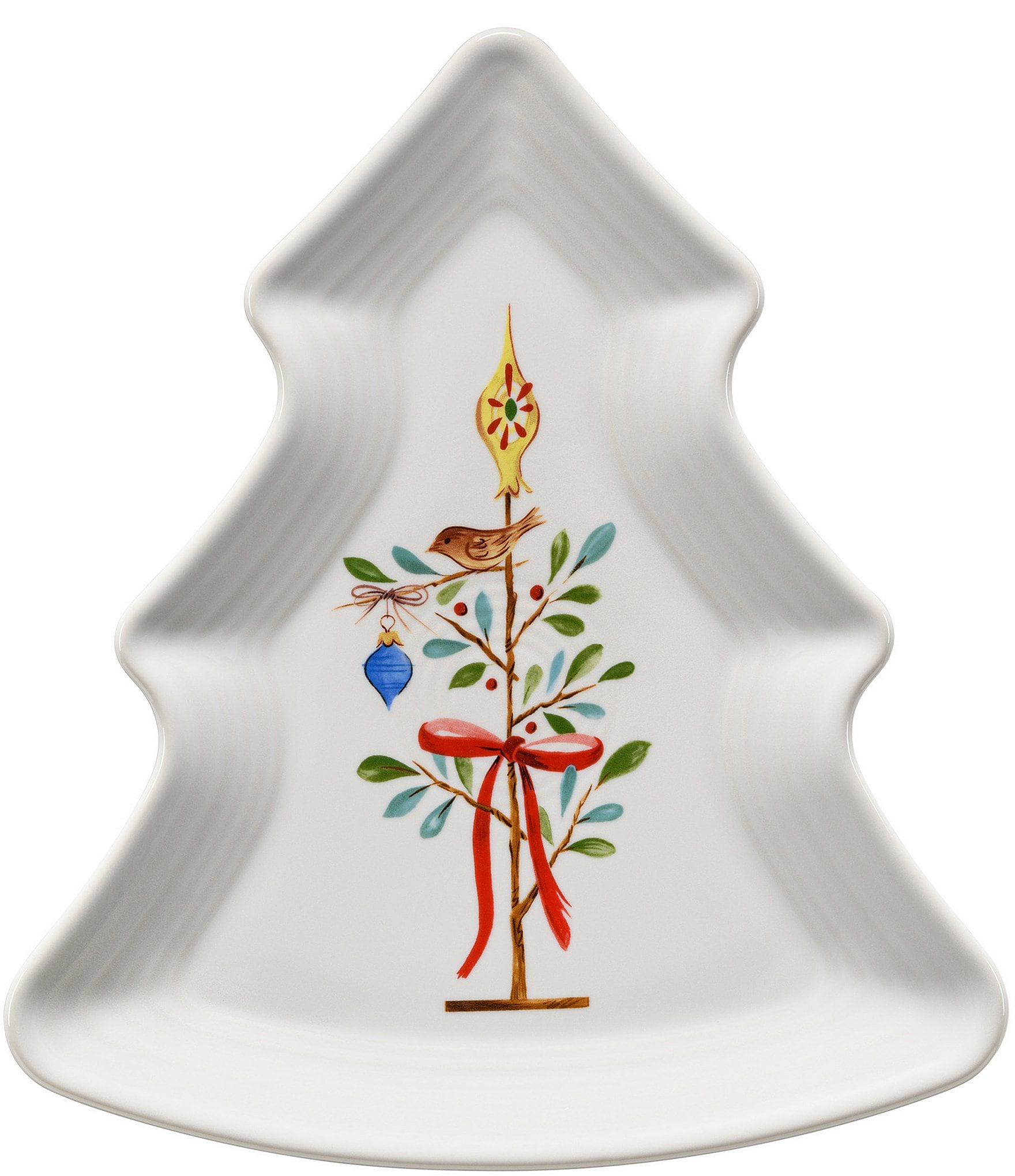 Fiesta Nutcracker Tree Shaped Plate | Dillard's