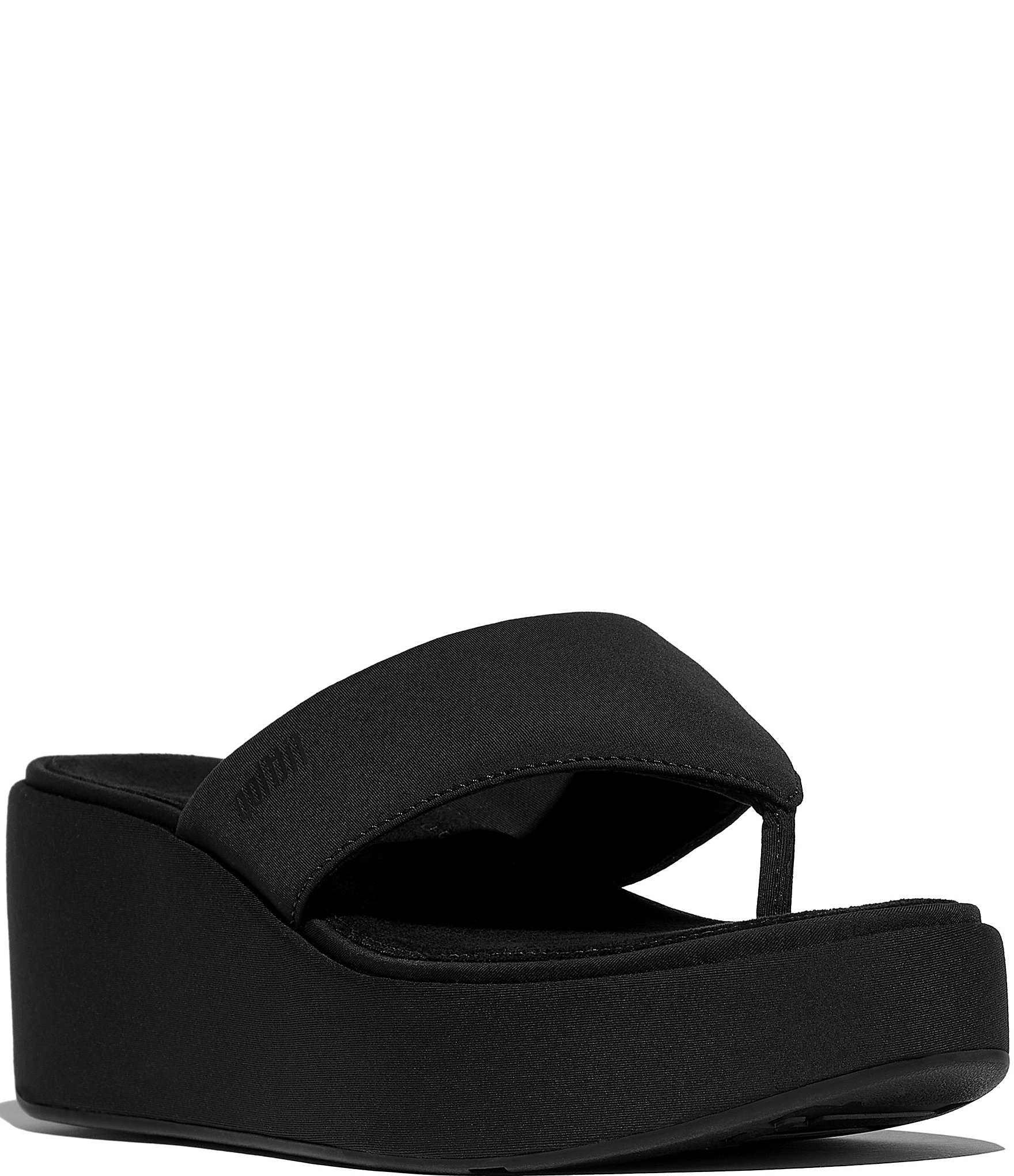 FitFlop Platform Wedge Toe-Post Sandals | Dillard's