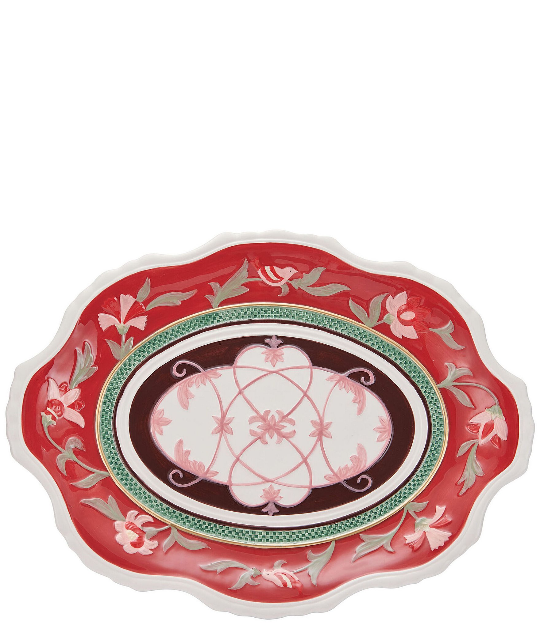 Fitz and Floyd Chalet Collection Oval Platter | Dillard's