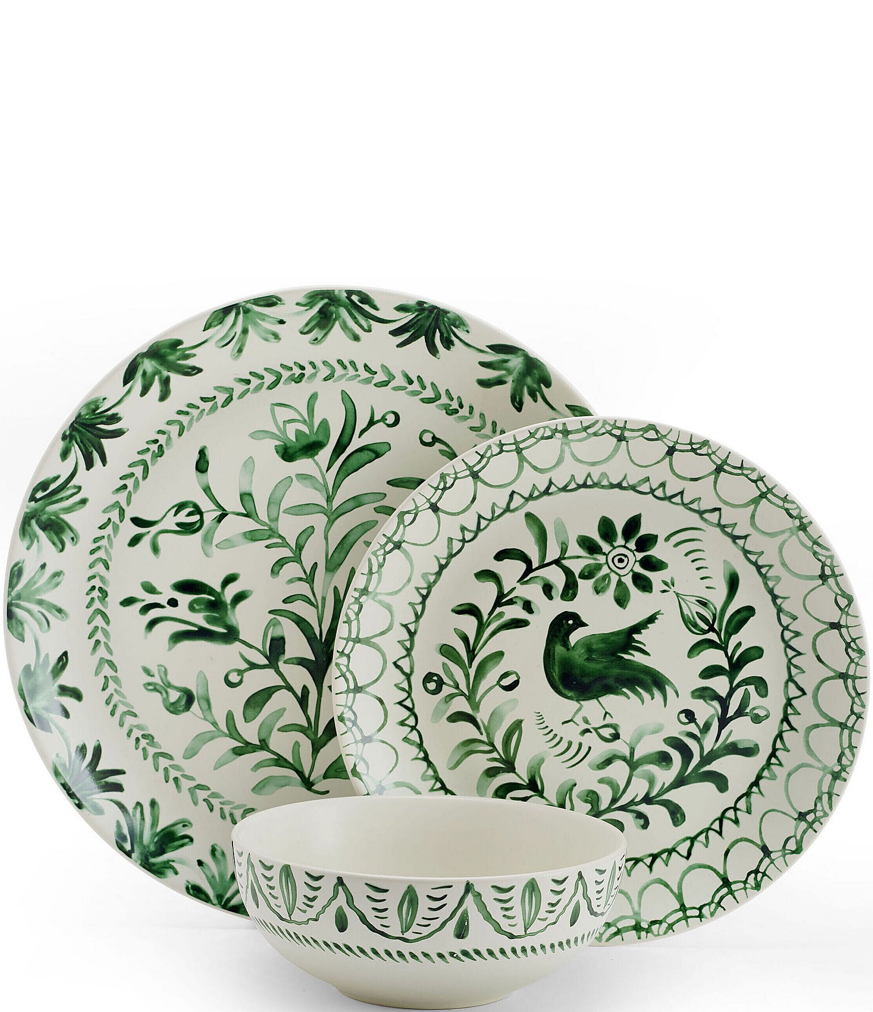 Fitz and Floyd Sicily 12-Piece Dinnerware Set | Dillard's