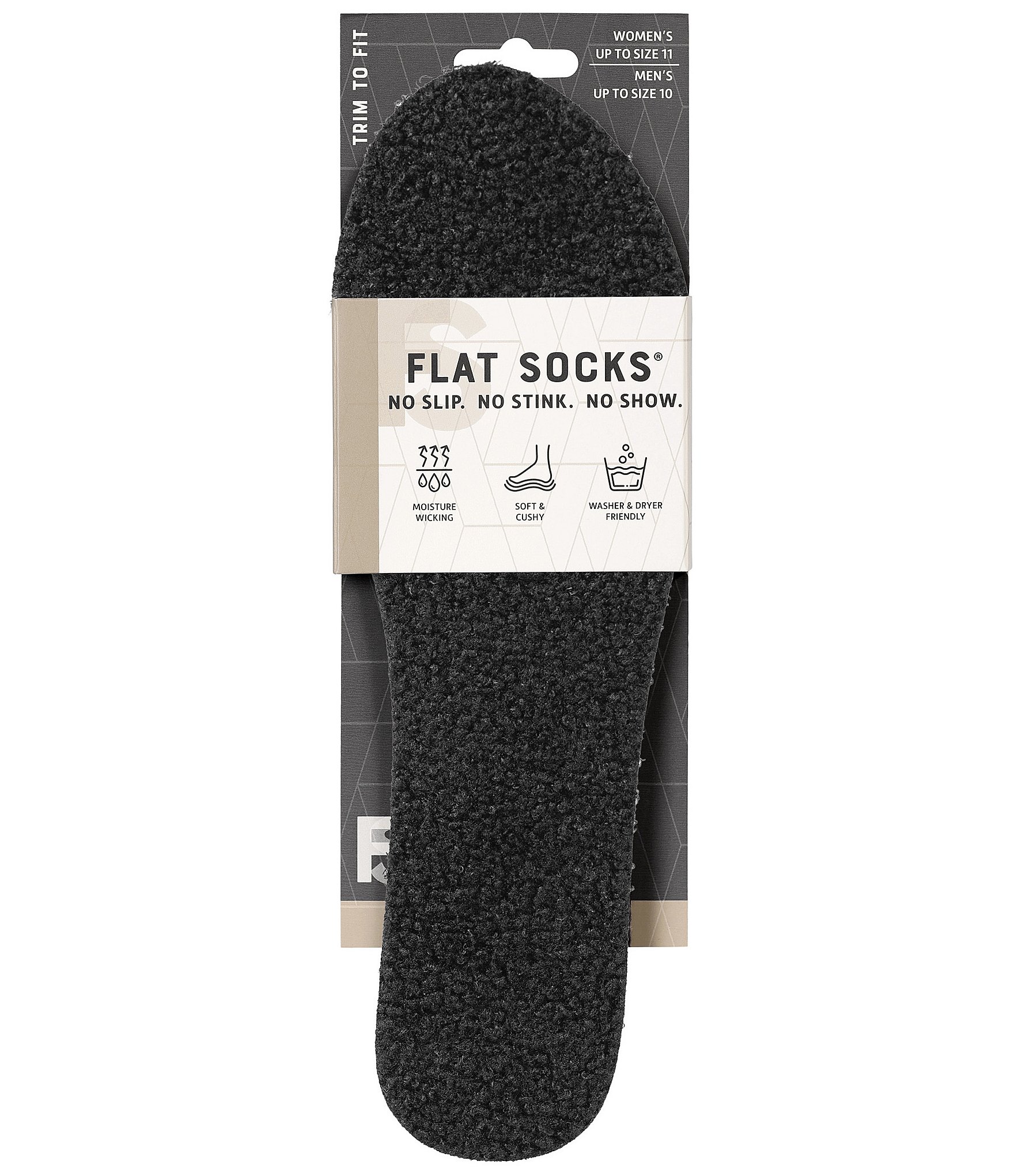 Flat Socks Curly Pile Cushioned Liners | Dillard's