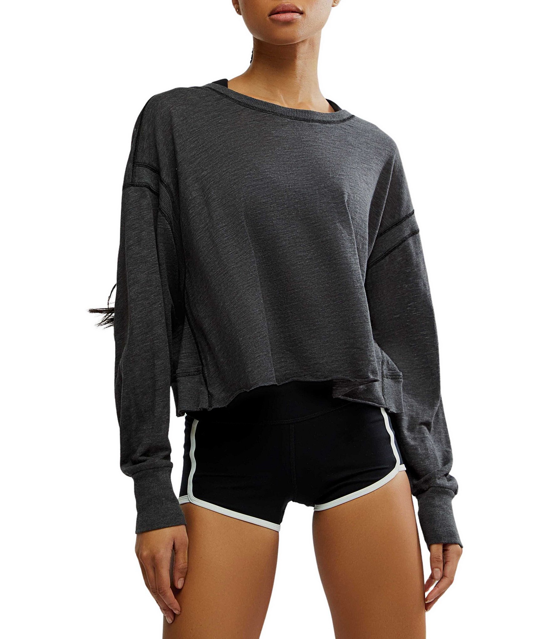 FP Movement My Time Long Sleeve Knit Tee | Dillard's