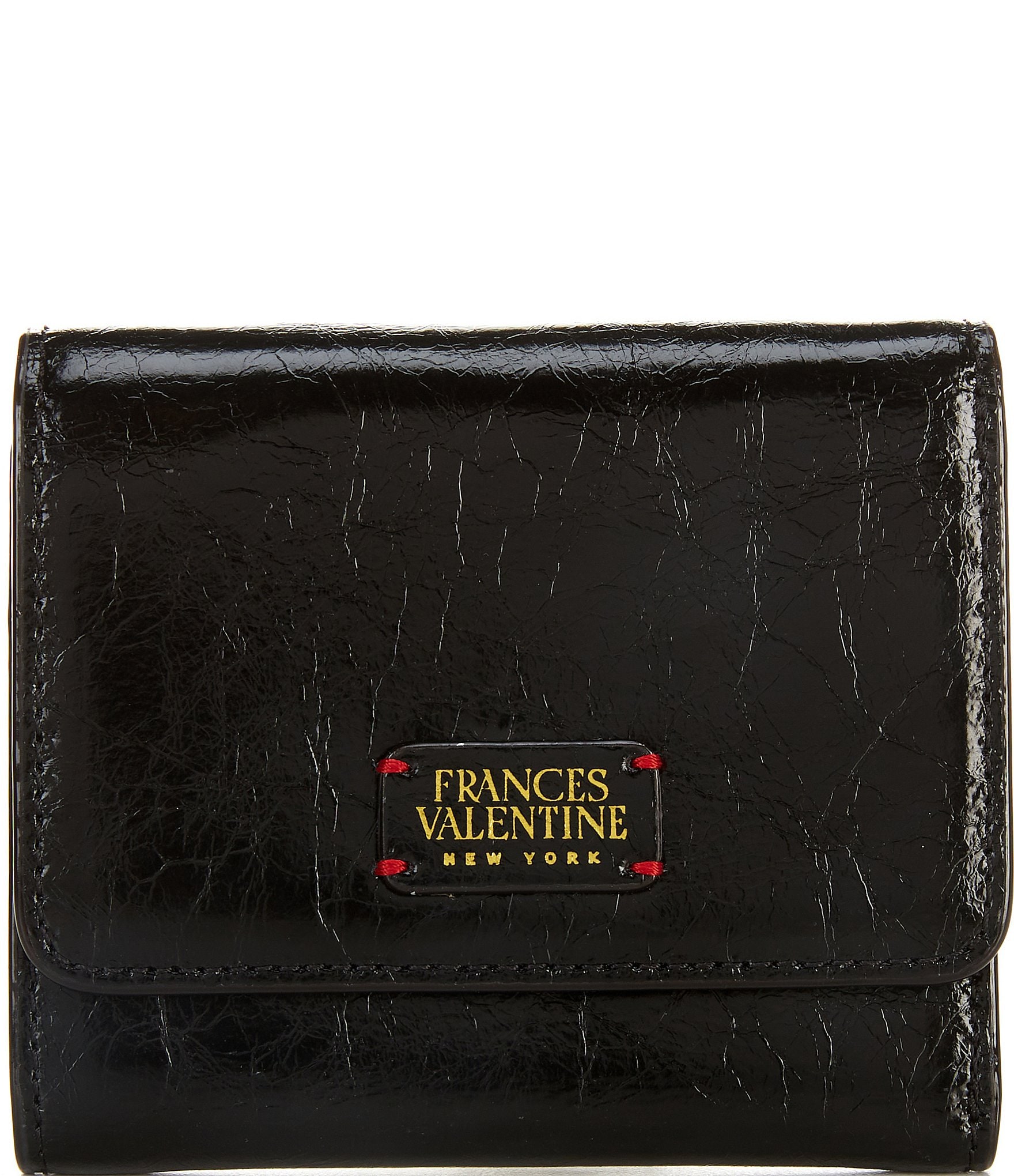 FRANCES VALENTINE Perfect Crinkle Leather Wallet | Dillard's