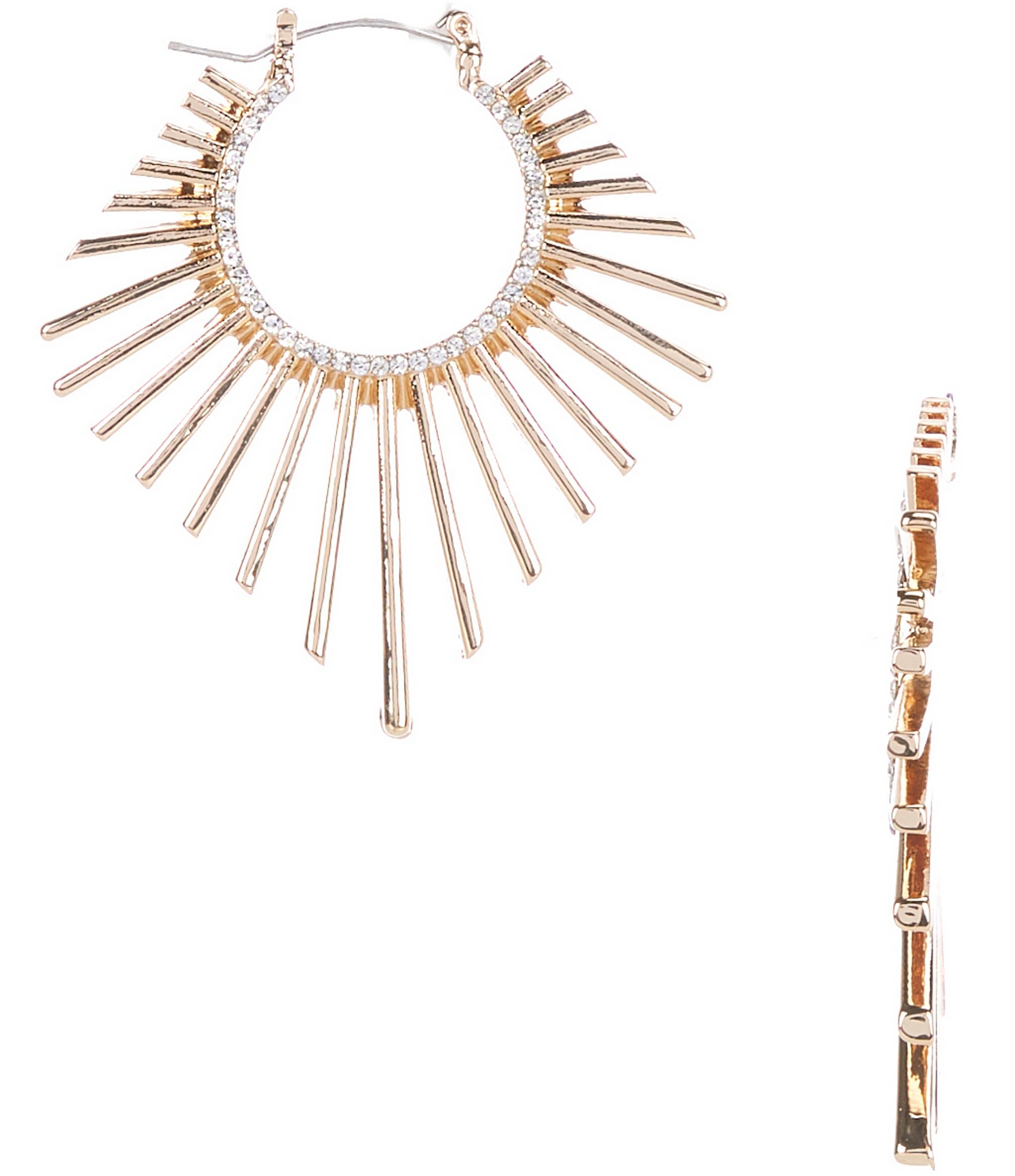 Gemma Layne Burst Hoop Earrings | Dillard's Gemma Layne Burst Hoop Earrings | Dillard's