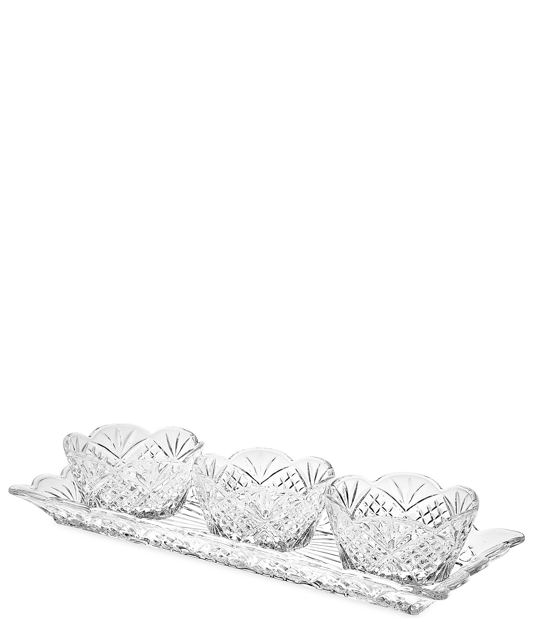Godinger Dublin 4-Piece Condiment Server Set | Dillard's