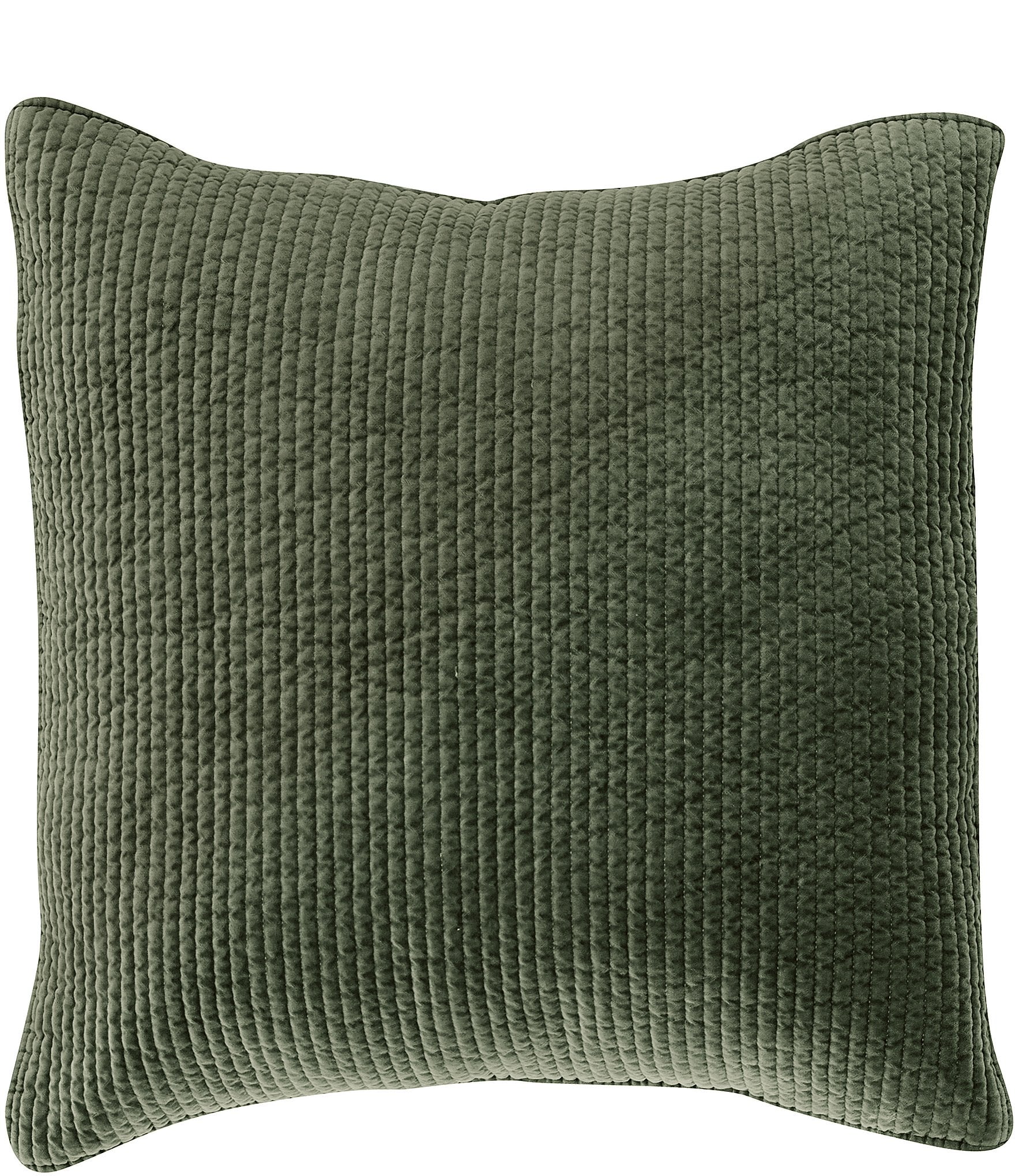 HiEnd Accents Stonewashed Cotton Quilted Velvet Euro Sham | Dillard's HiEnd Accents Stonewashed Cotton Quilted Velvet Euro Sham | Dillard's