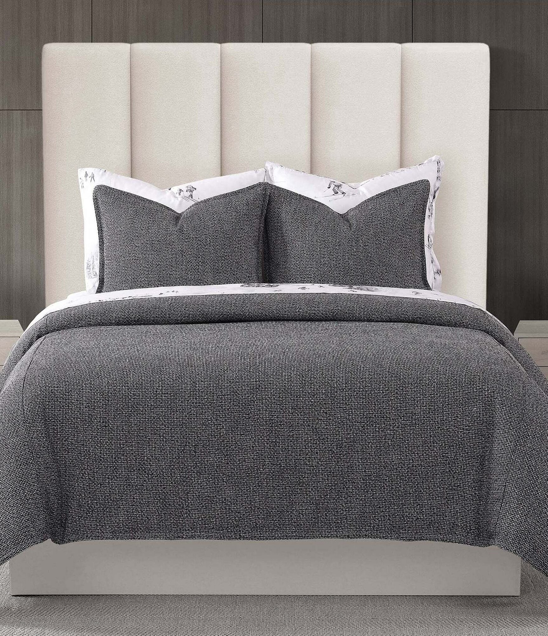 HiEnd Accents Tweed Textured Woven Comforter Mini Set | Dillard's