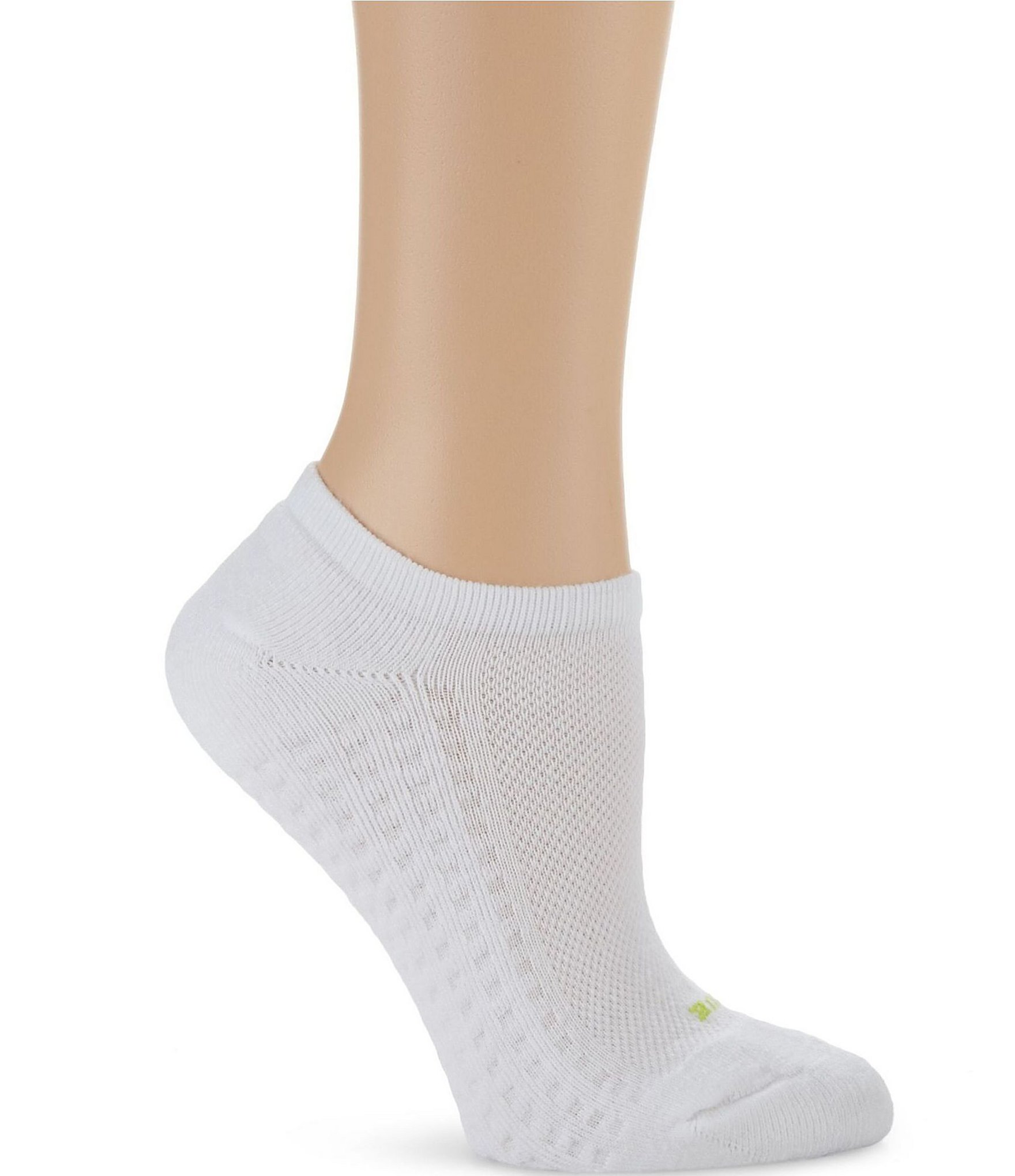 HUE Air Cushion Sport Mesh Top No-Show Socks, 3 Pack | Dillard's