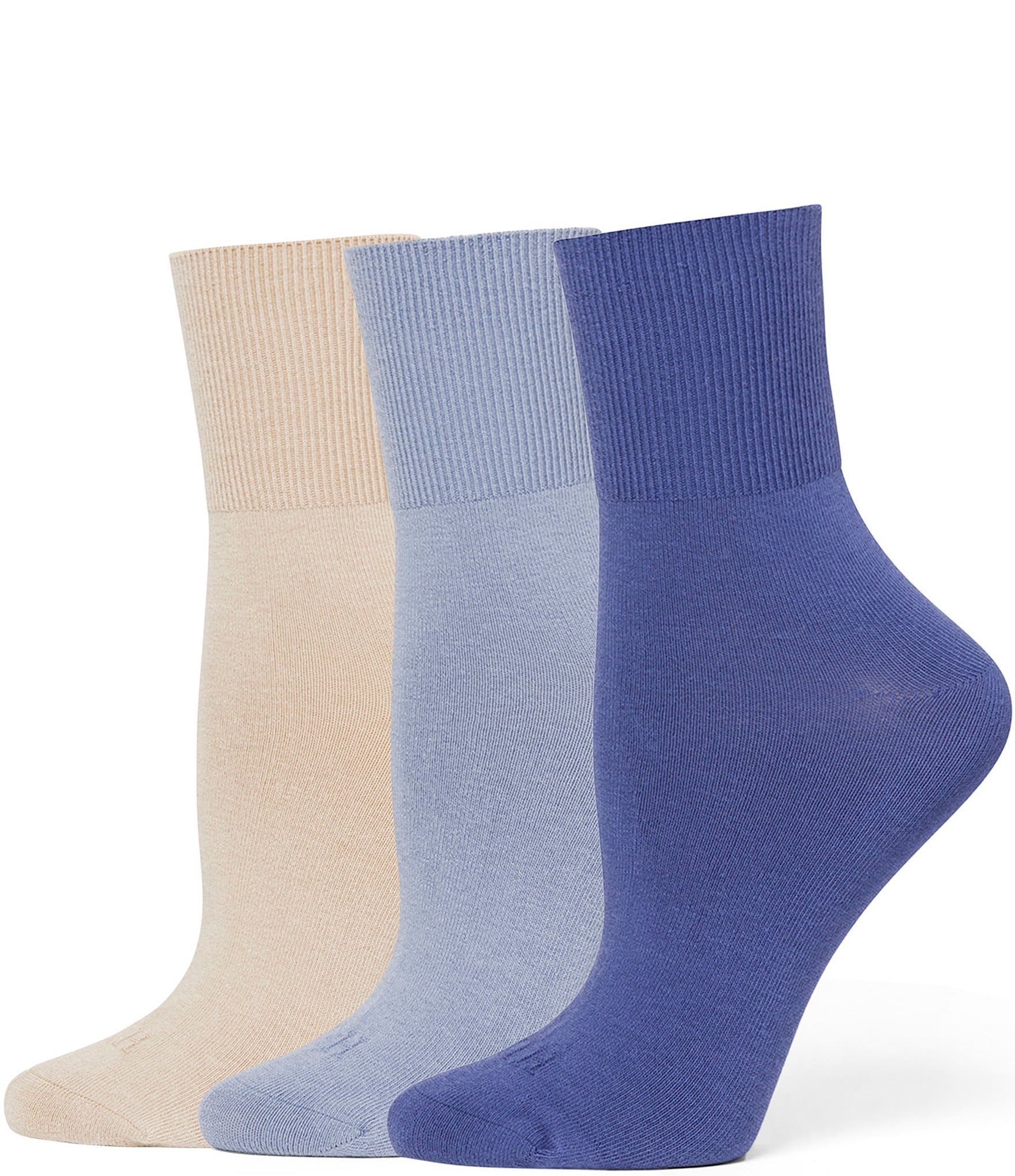 HUE Bobby 3pk Crew Sock | Dillard's