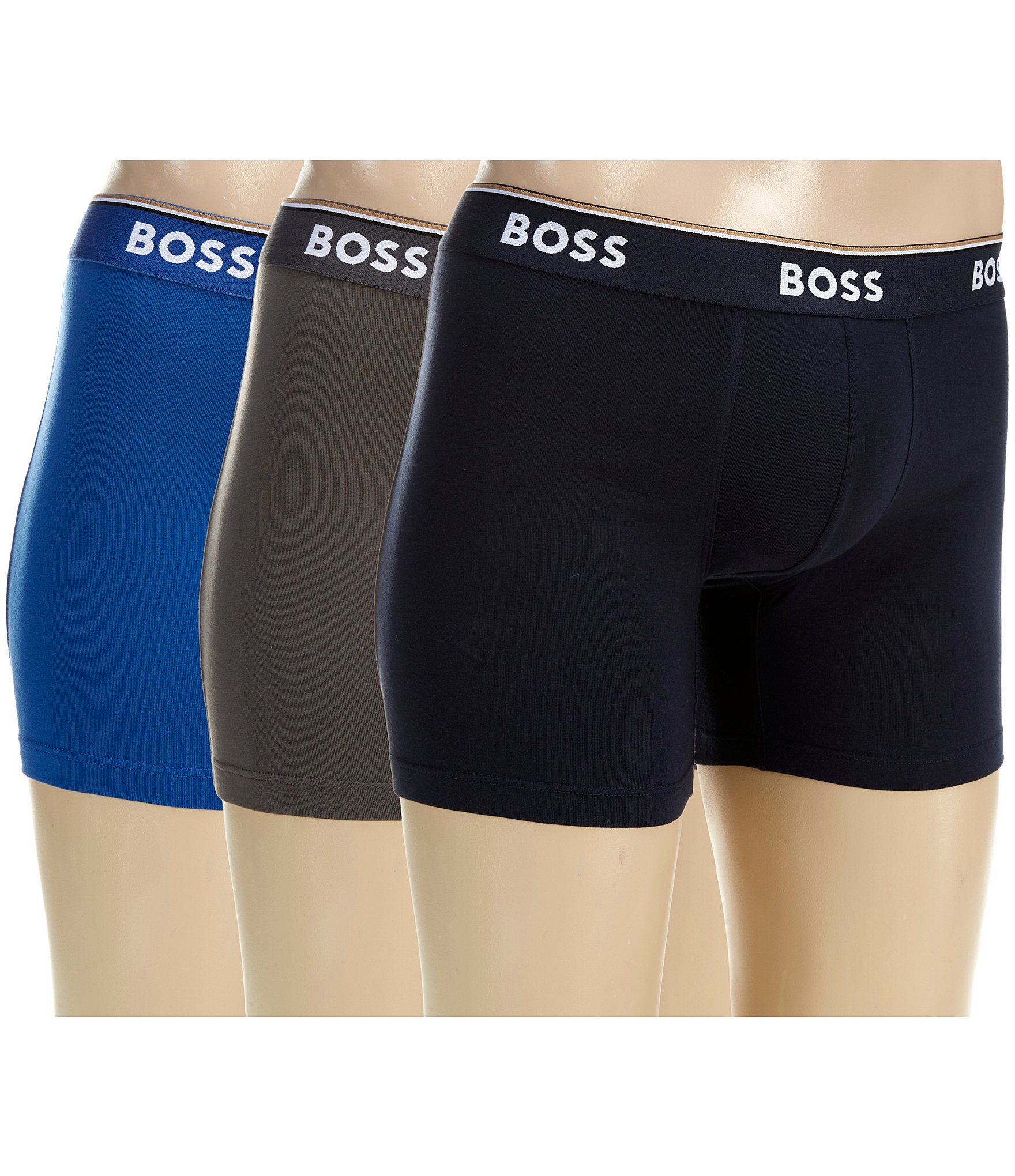 Hugo Boss Assorted Power Boxer Briefs 3-Pack | Dillard's