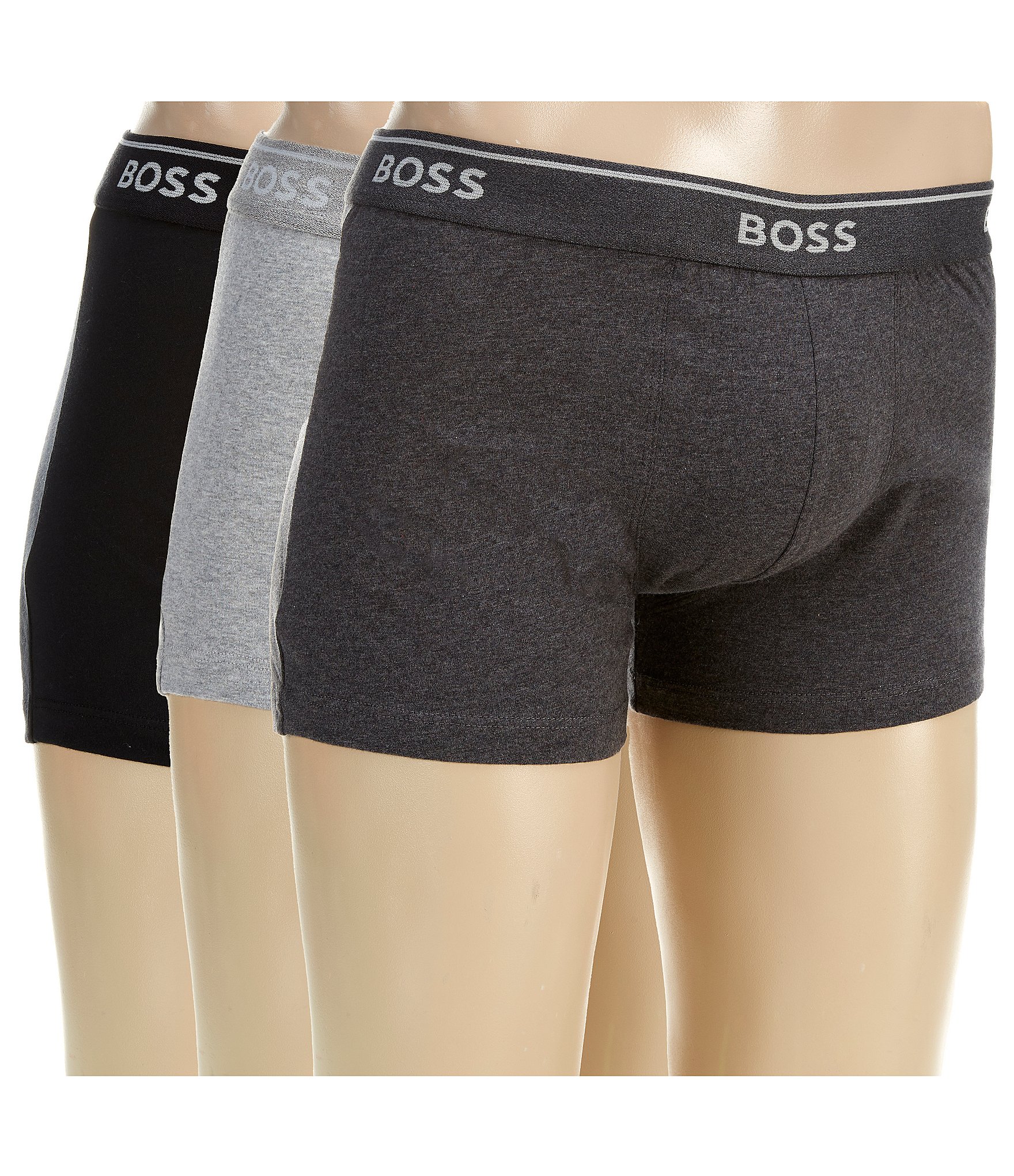 Hugo Boss Assorted Trunks 3-Pack | Dillard's