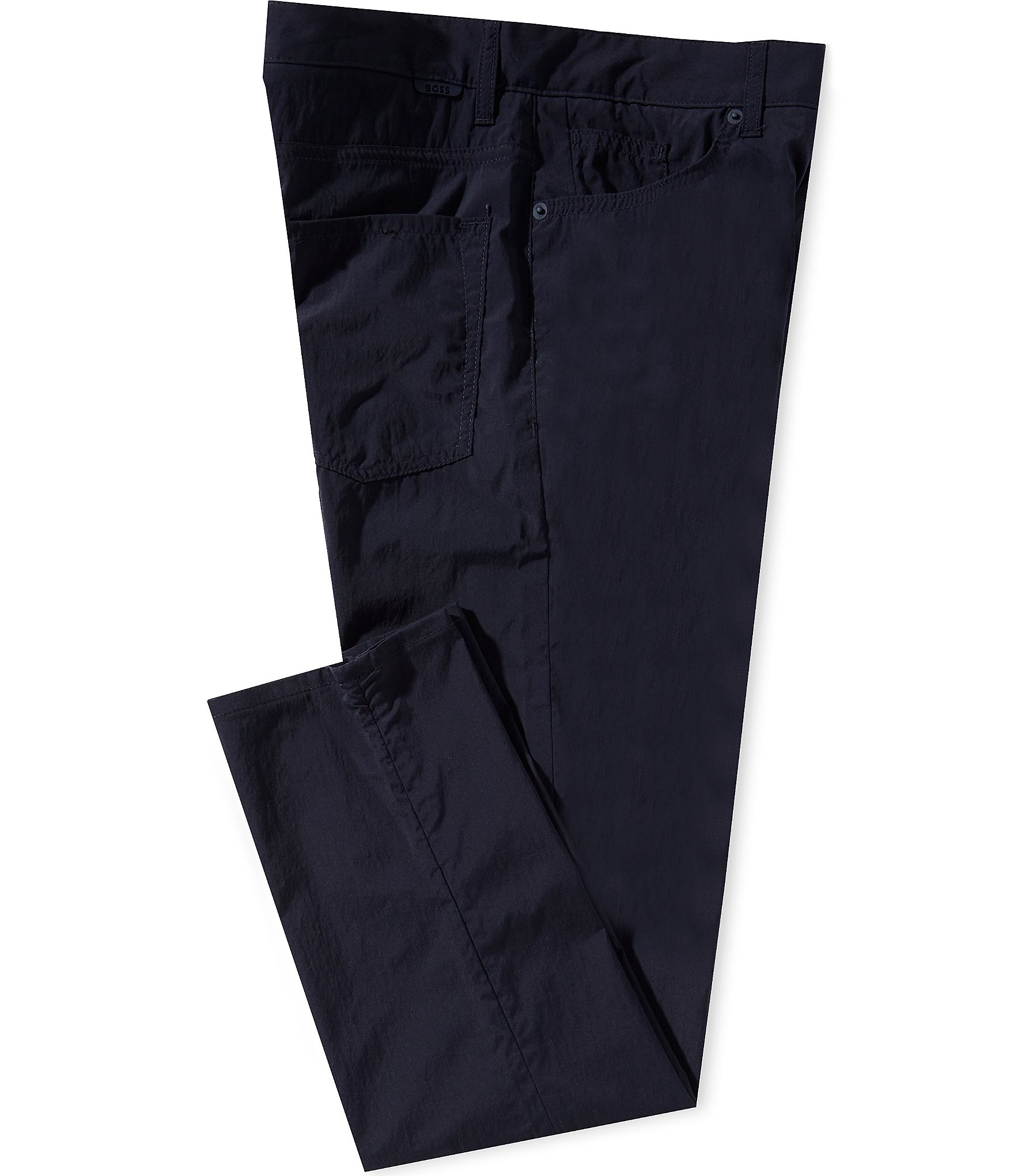 Hugo Boss BOSS Maine Flat Front Performance Stretch Pants | Dillard's