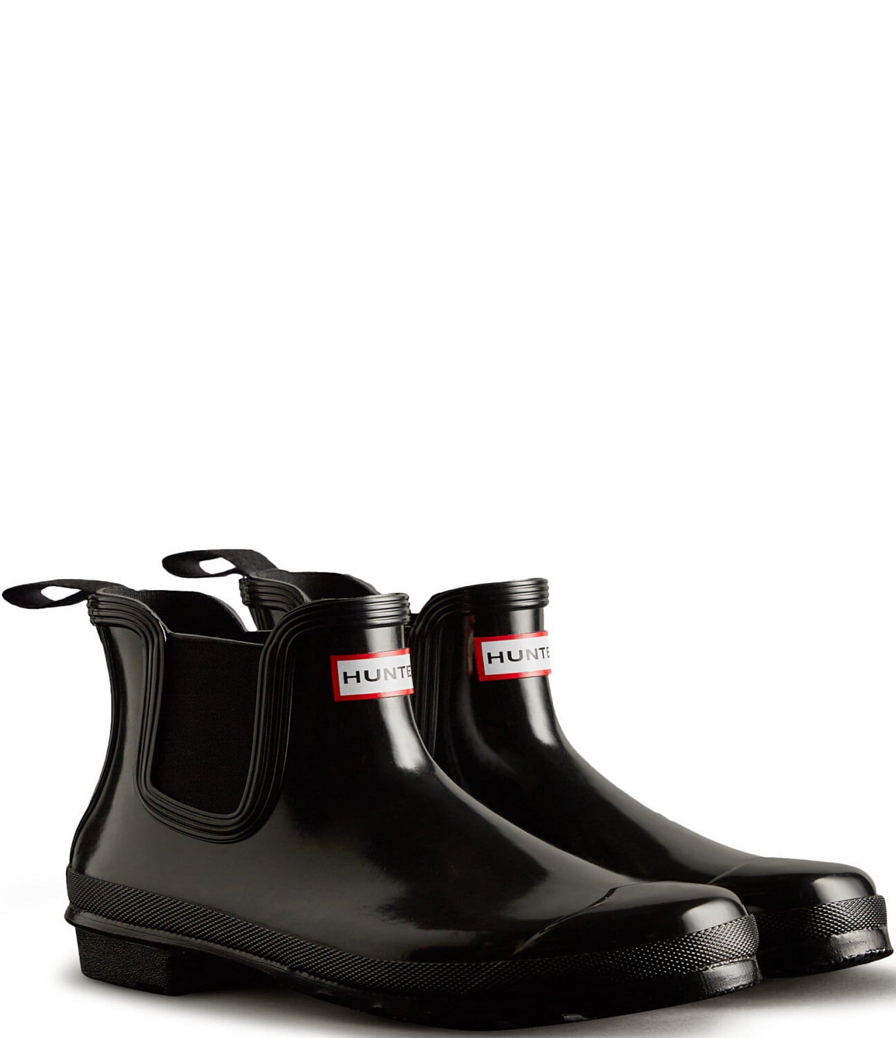 Hunter Original Chelsea Gloss Rain Booties | Dillard's