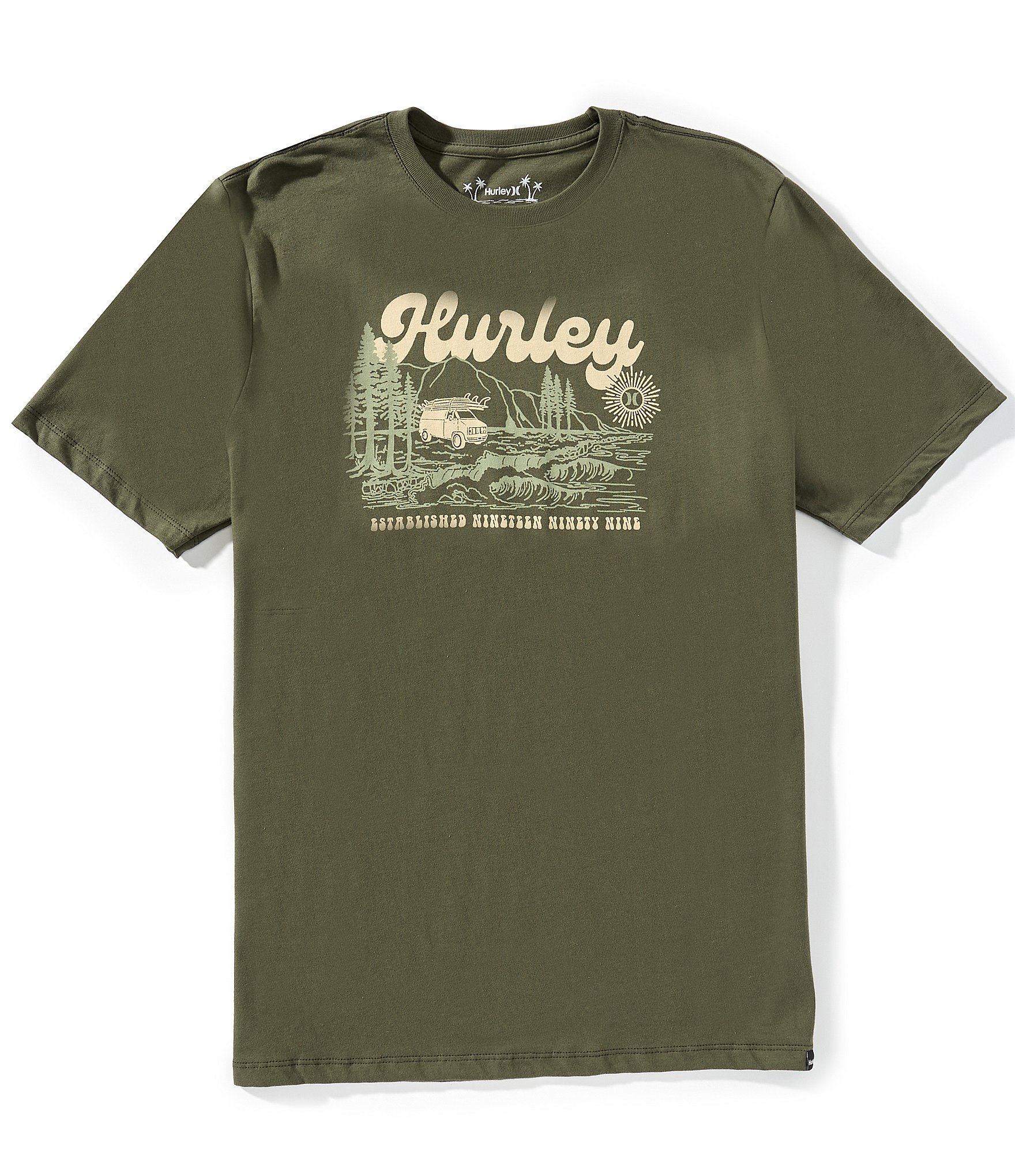 Hurley Camp Short Sleeve T-Shirt | Dillard's