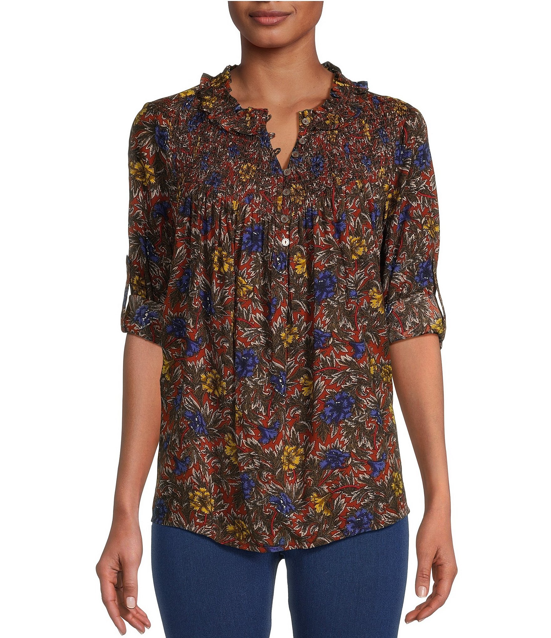 Henley Women's Casual & Dressy Blouses | Dillard's