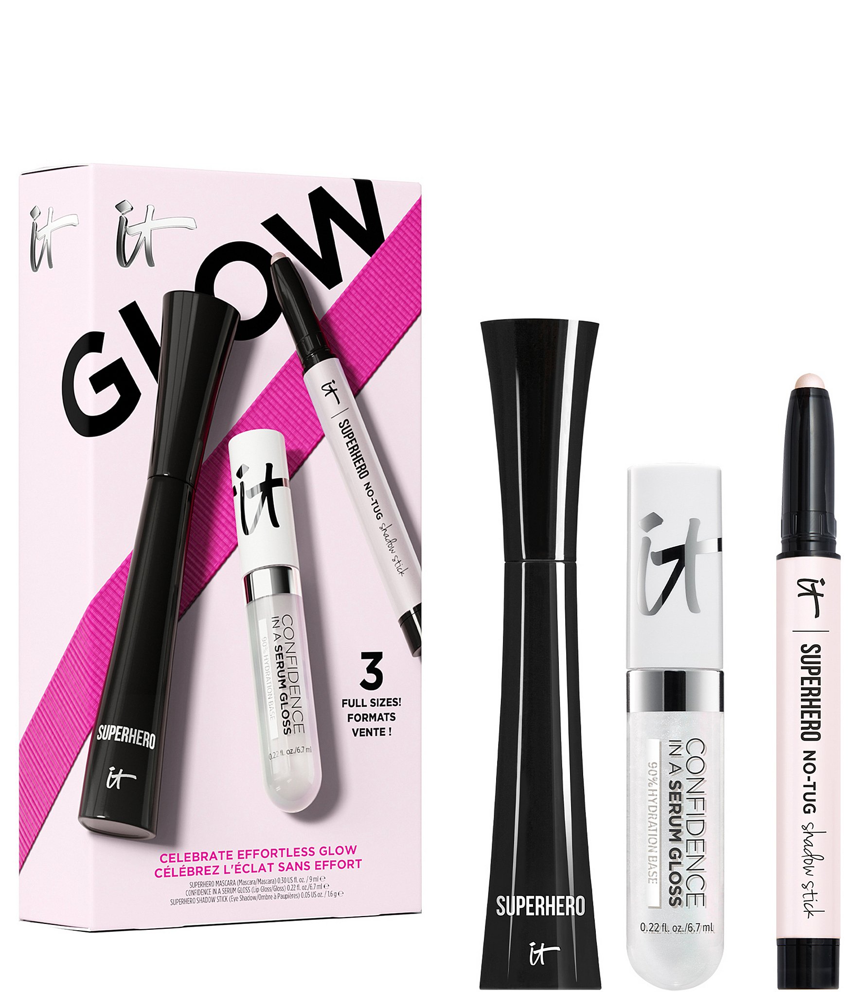 IT Cosmetics Celebrate Effortless Glow 3-Piece Makeup Gift Set | Dillard's