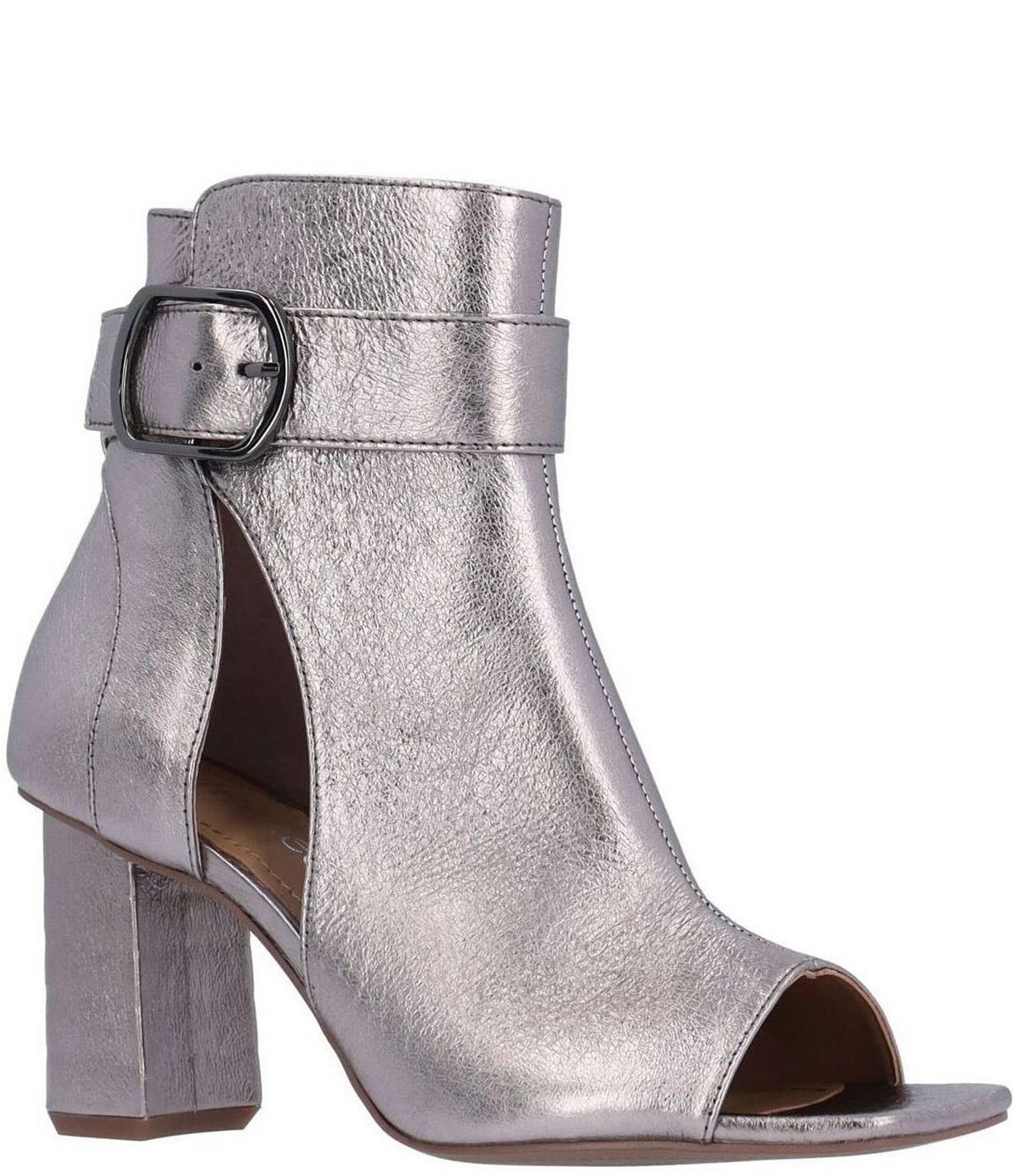 J. Renee Quinlan Metallic Leather Shooties | Dillard's
