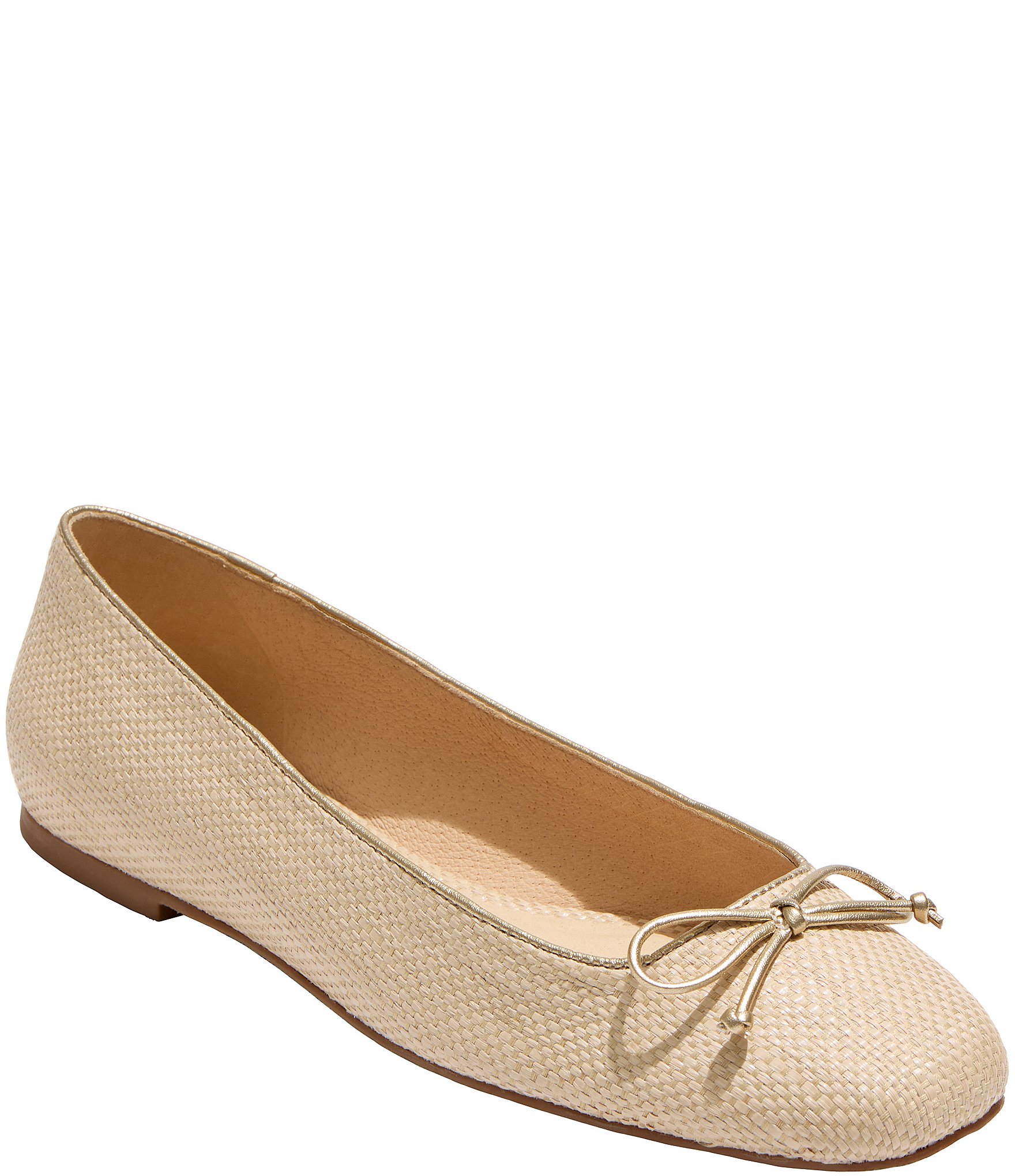 Jack Rogers Kenlyn Raffia Ballet Flats | Dillard's