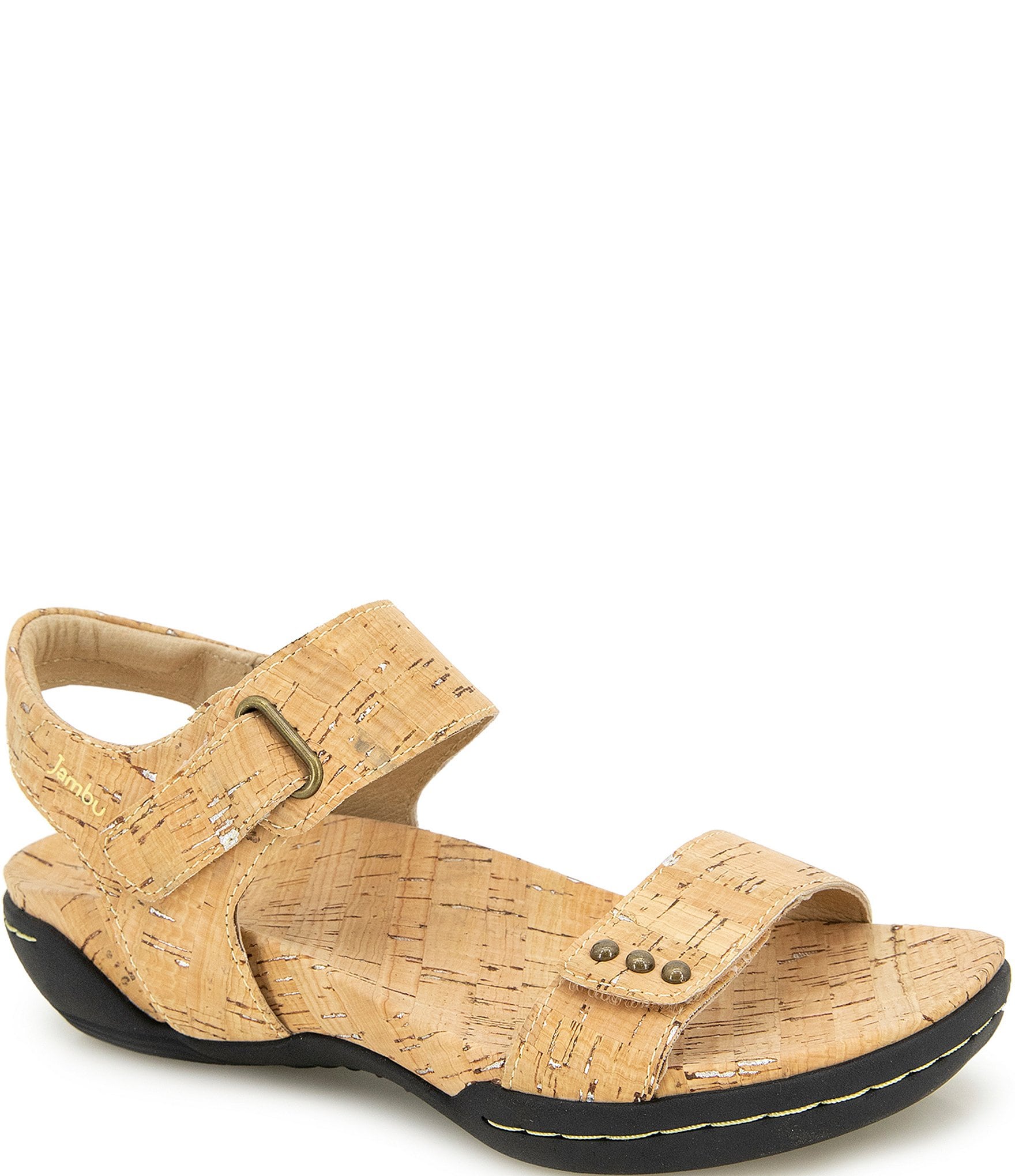 Jambu Morgan Shimmer Cork Sandals | Dillard's