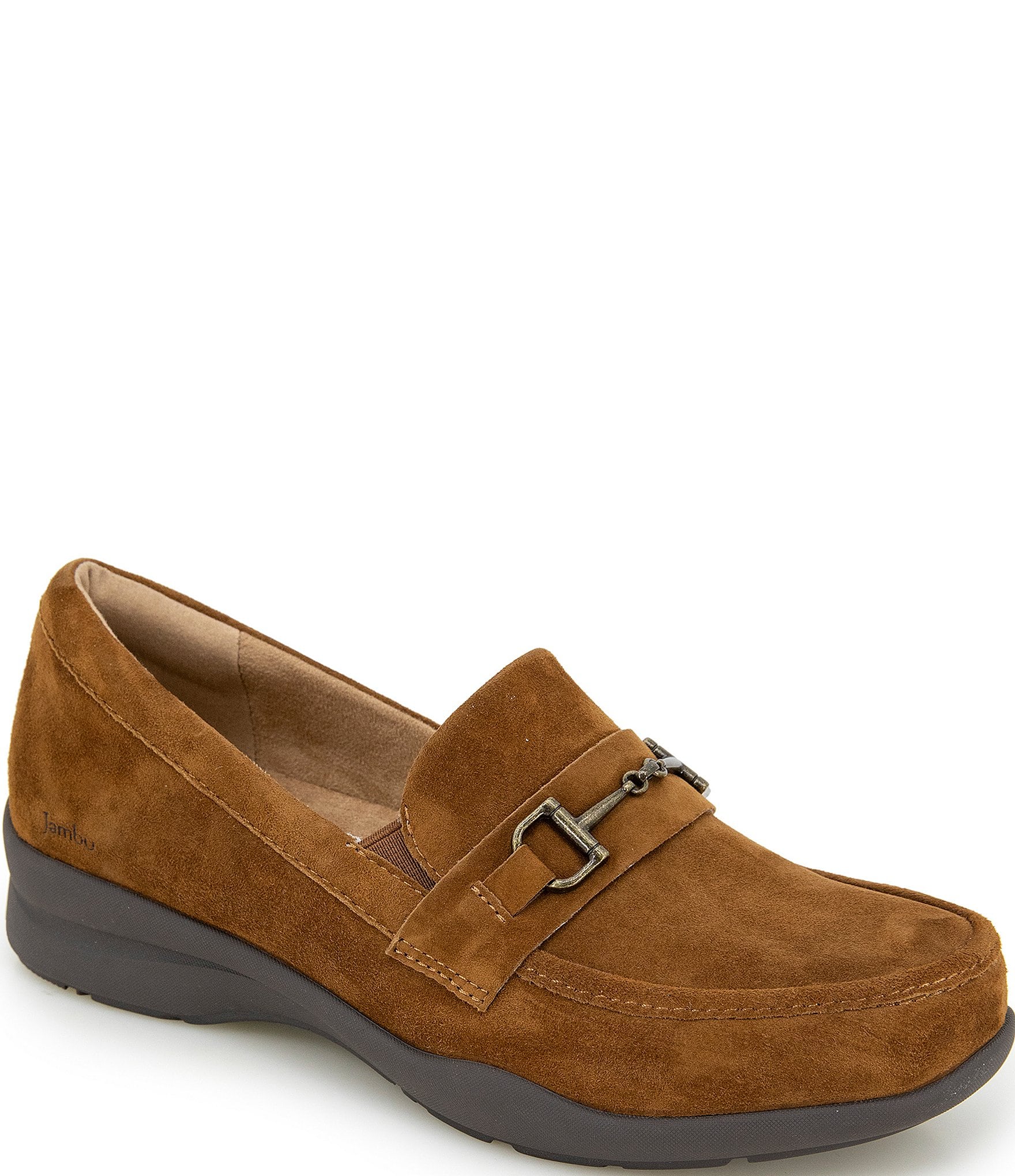 Jambu Tabitha Suede Bit Buckle Loafers | Dillard's