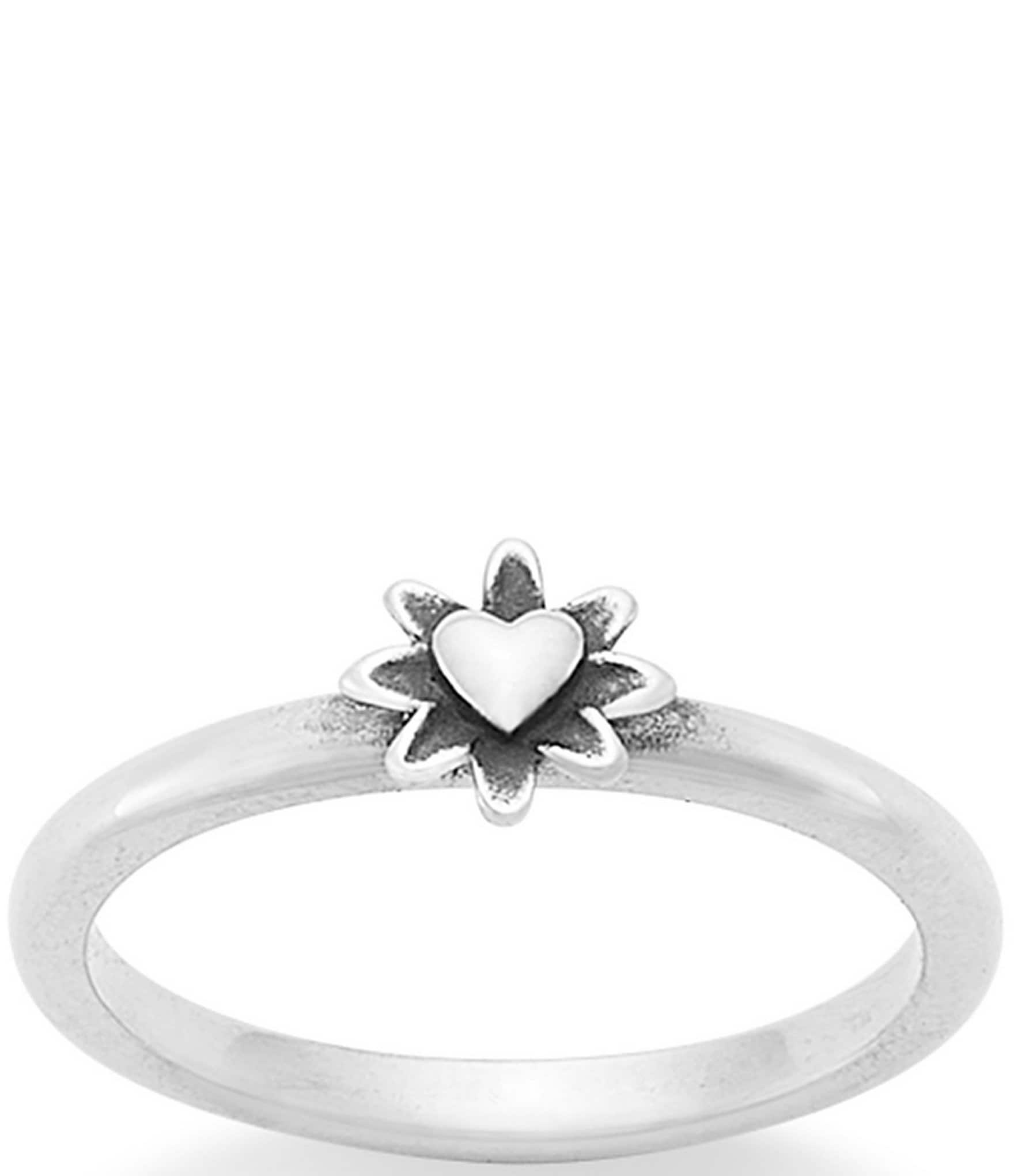 James Avery Blooming Heart Band Ring | Dillard's