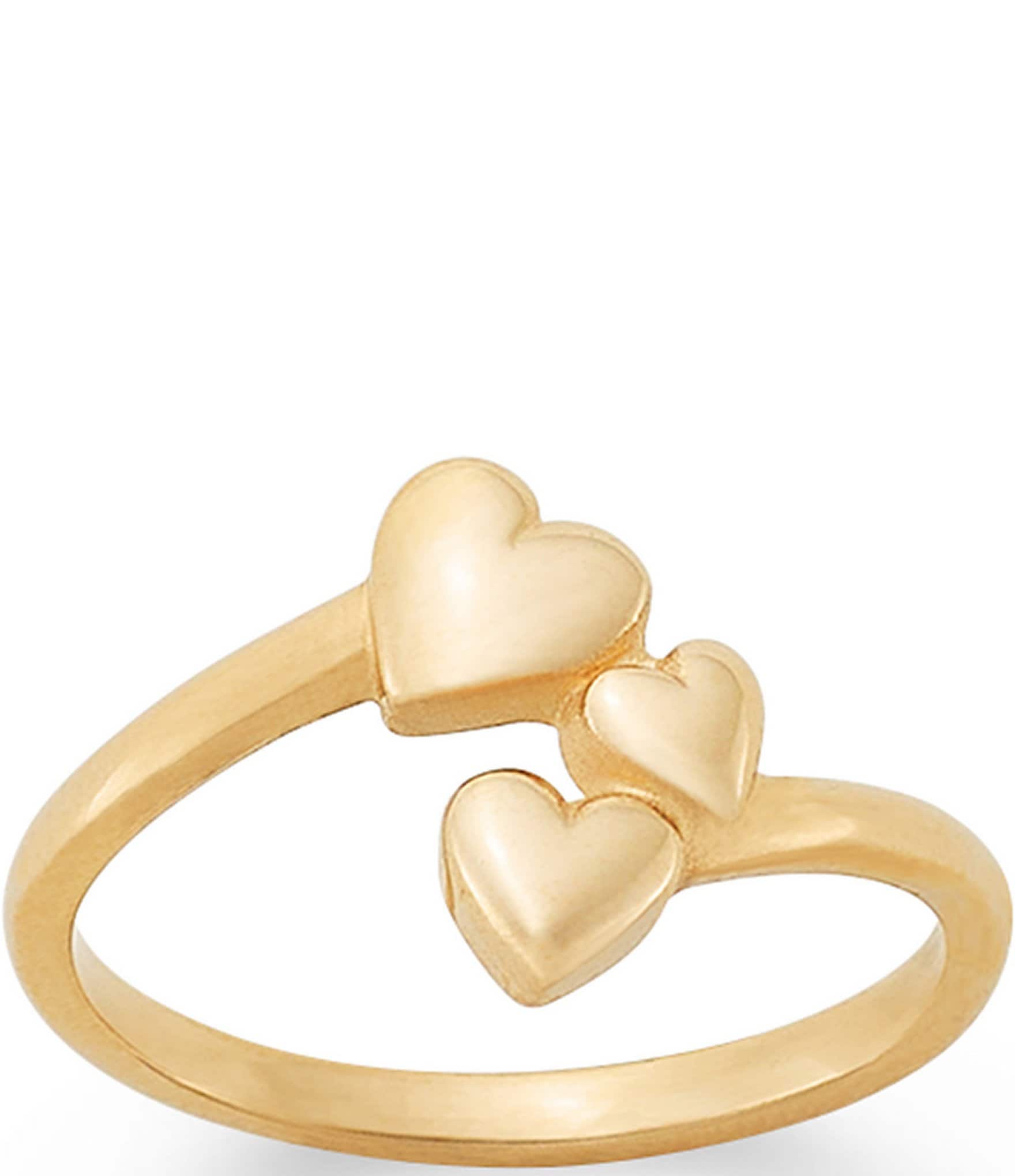 James Avery Gathered Hearts 14K Gold Ring | Dillard's