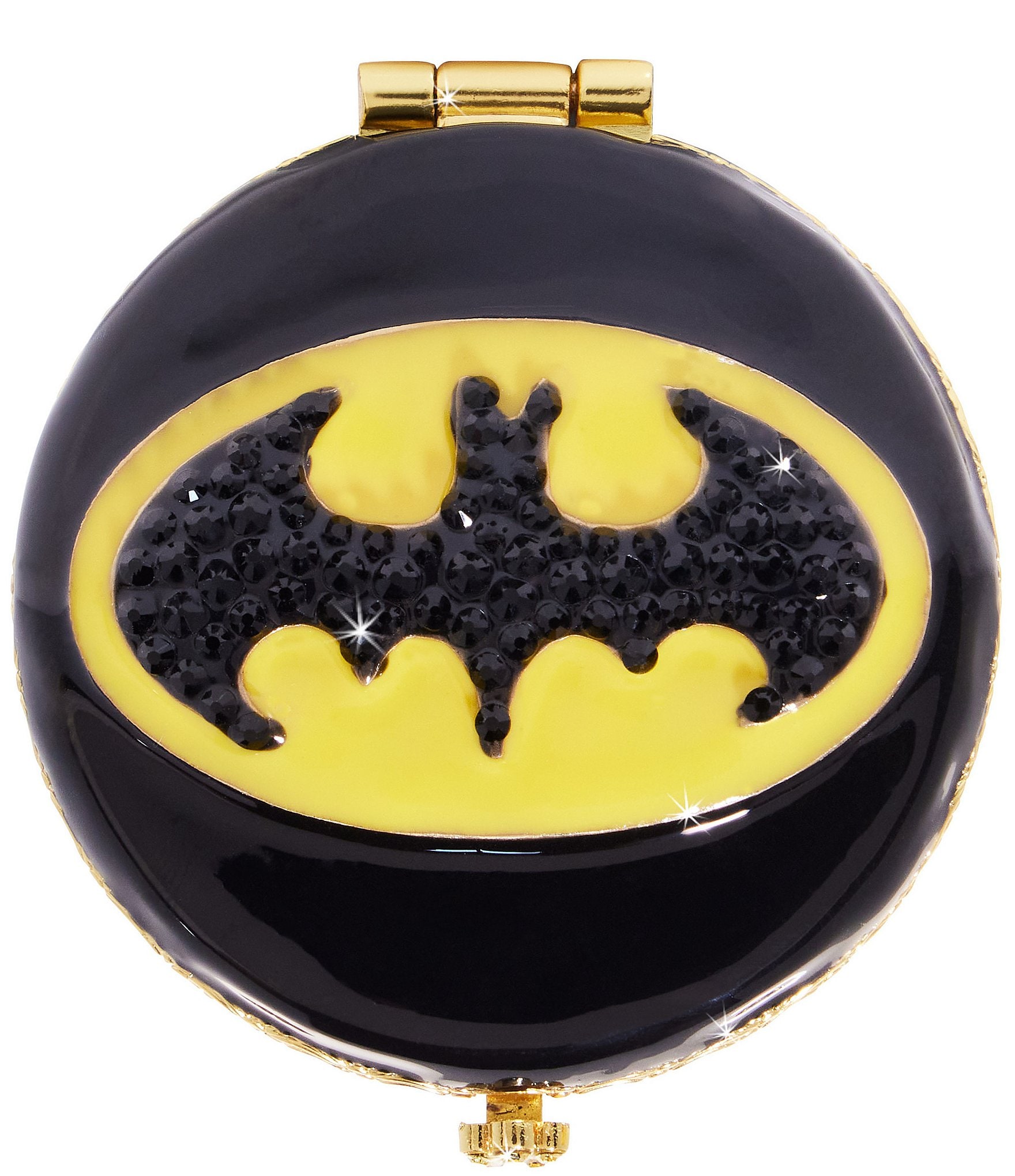 Jay Strongwater Batman Double-Sided Round Compact Mirror | Dillard's