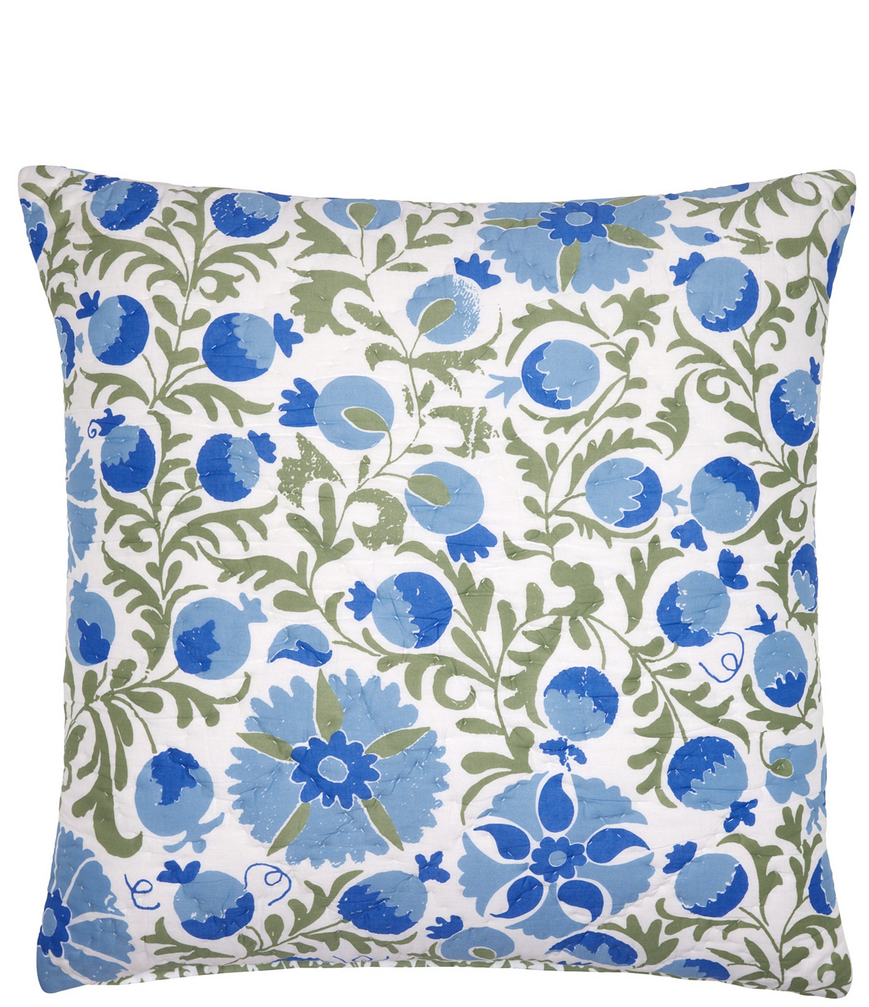 John Robshaw Aadav Sage Cotton Voile Euro Sham | Dillard's