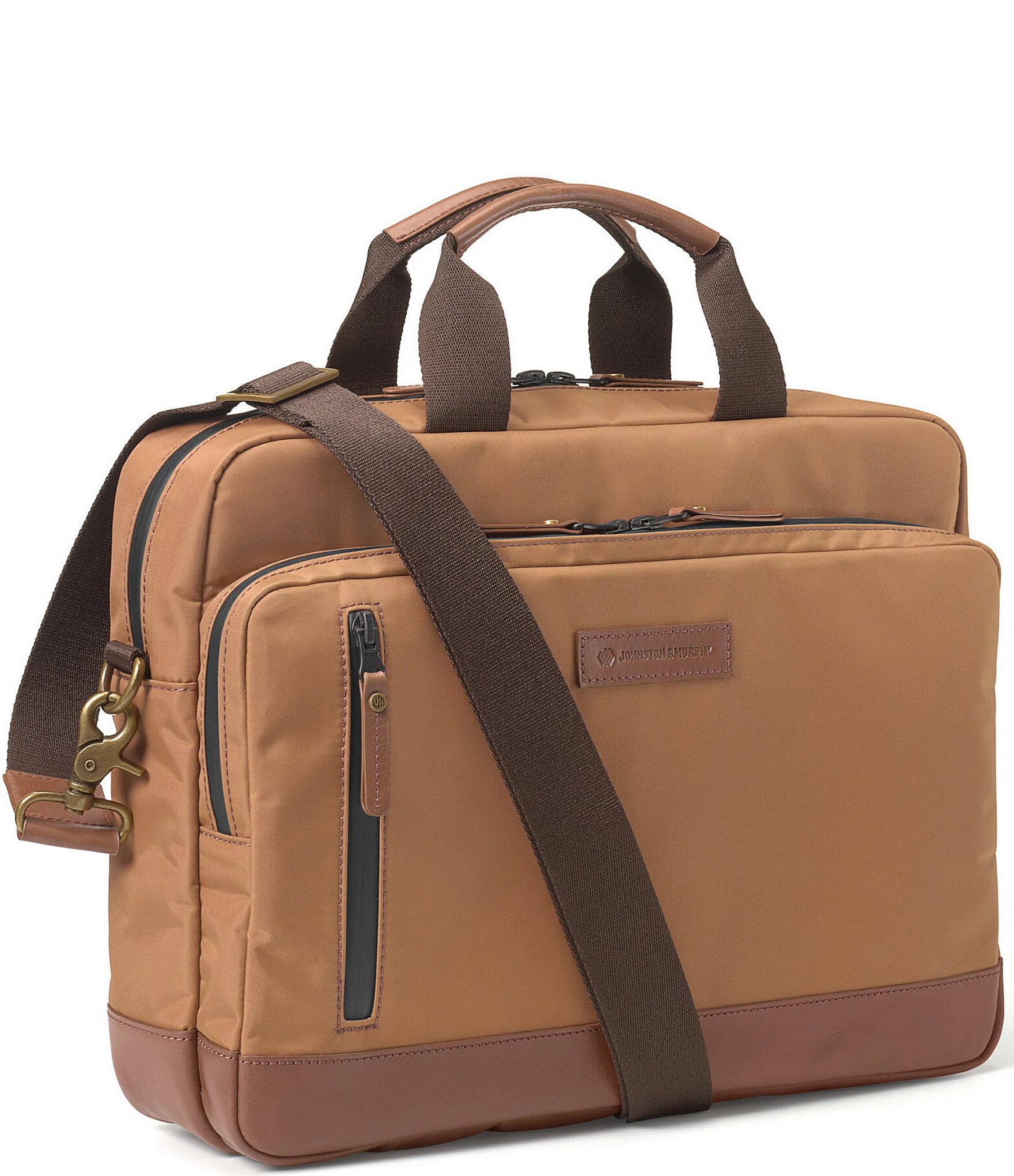 Johnston & Murphy Men's Hudson Waterproof Briefcase | Dillard's