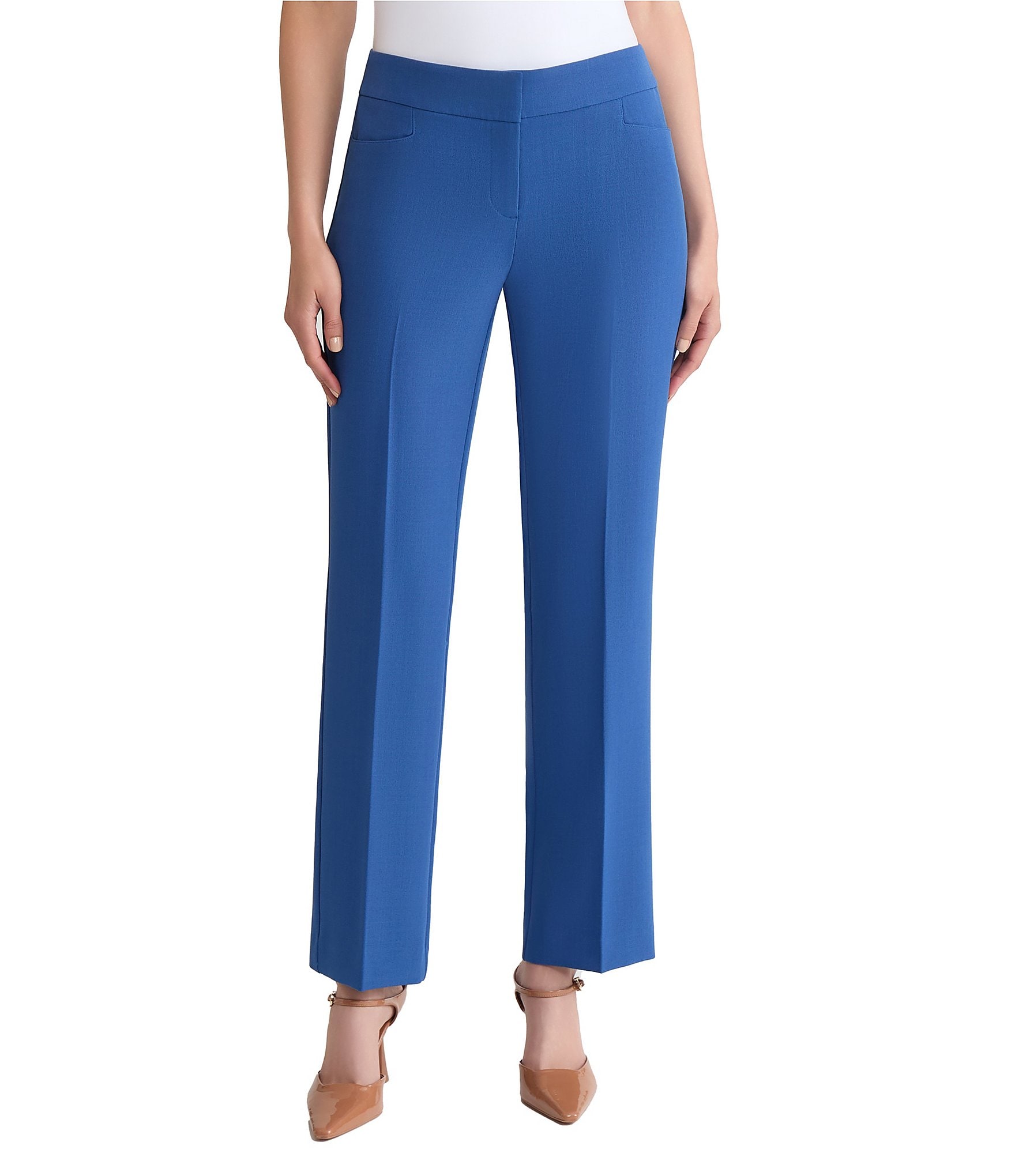 Kasper Stretch Crepe Fly Front Trouser | Dillard's