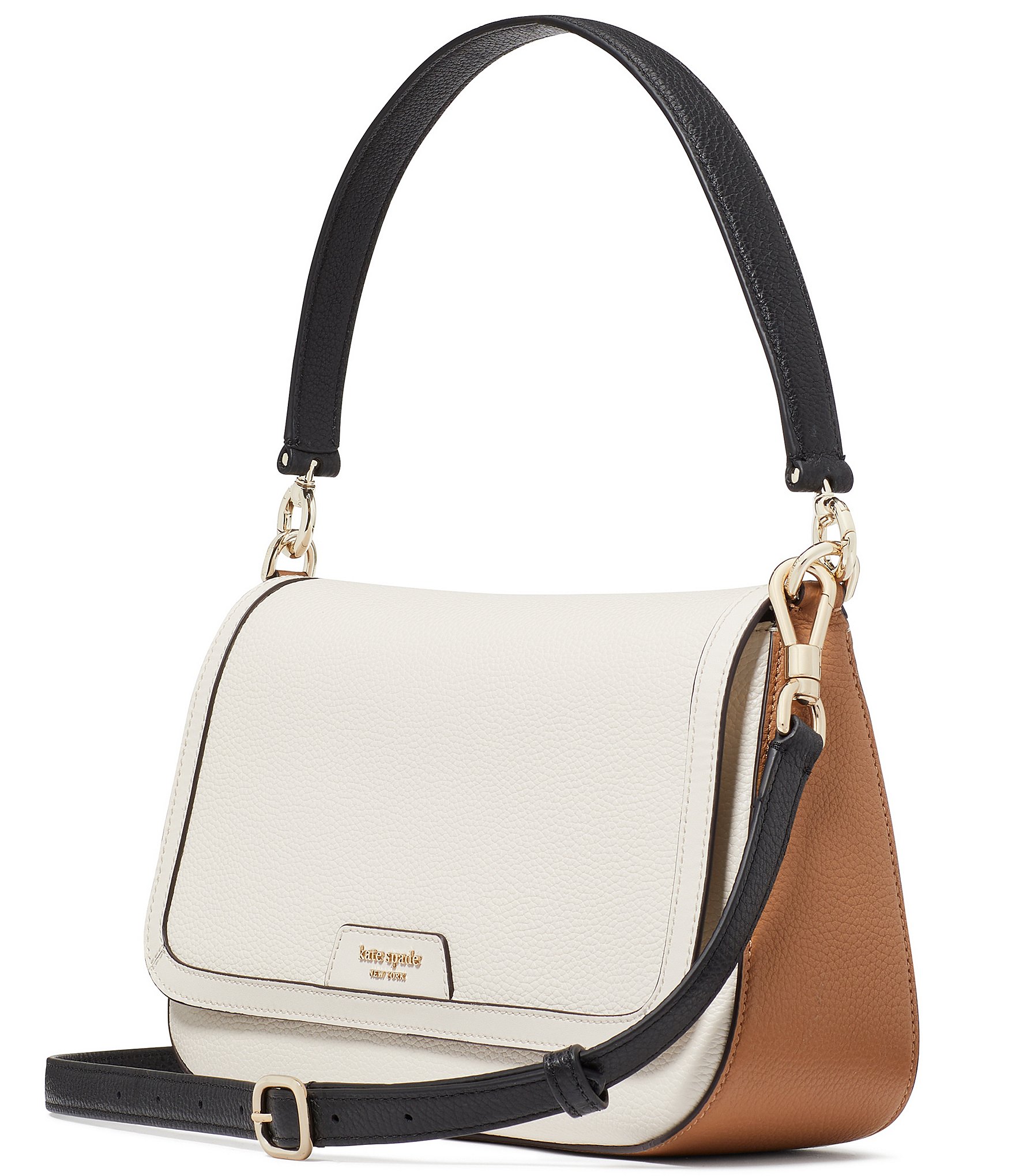 kate spade new york Hudson Colorblock Flap Shoulder Bag | Dillard's